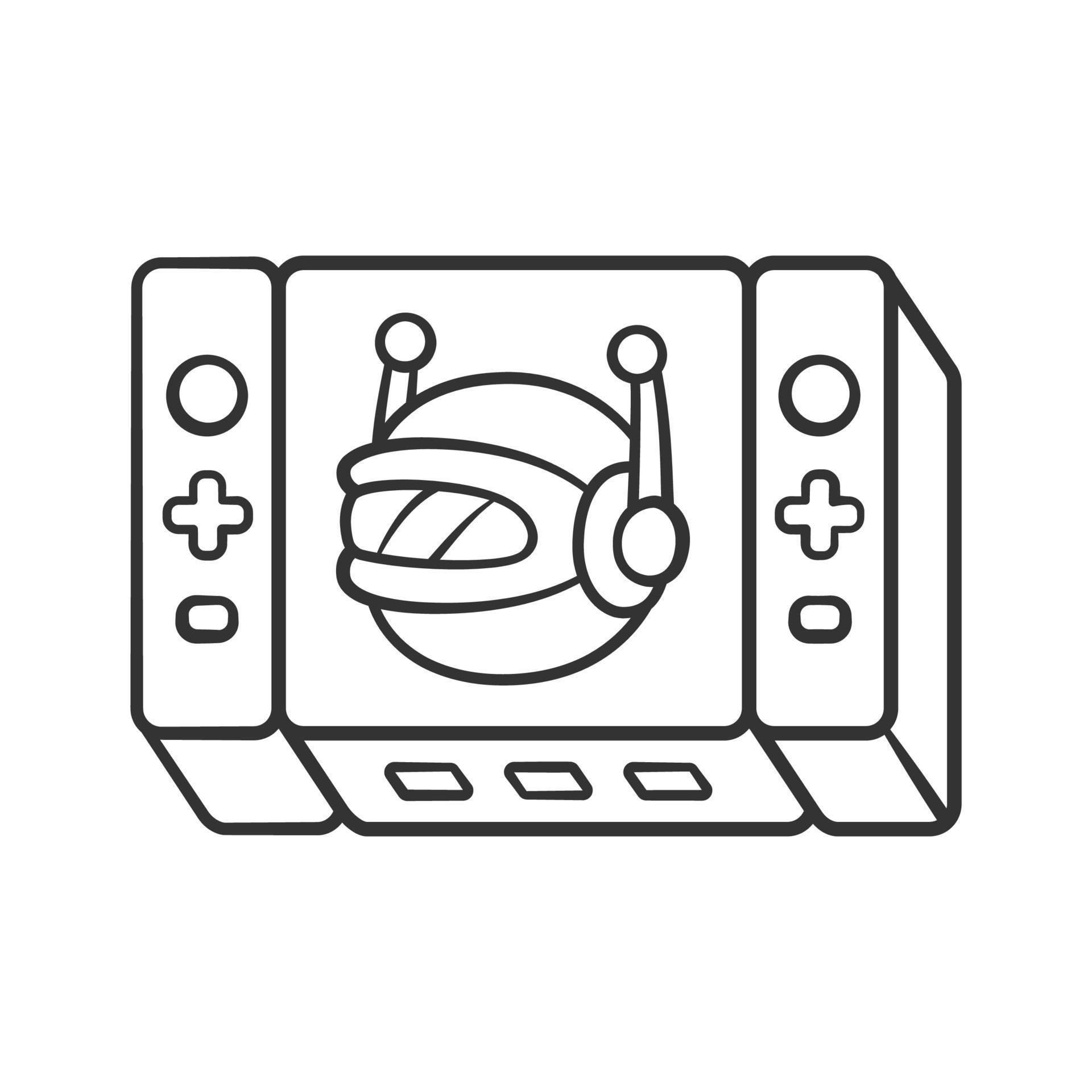 Game Bot Linear Icon Artificial Intelligence Software Algorithms Virtual Reality Non Player