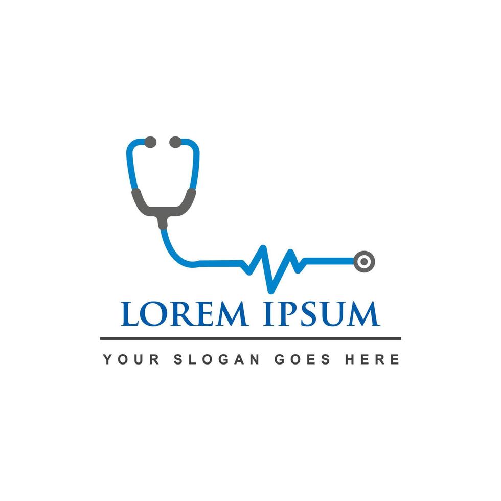 Stethoscope Logo Medical Logo Vector 5366893 Vector Art At Vecteezy