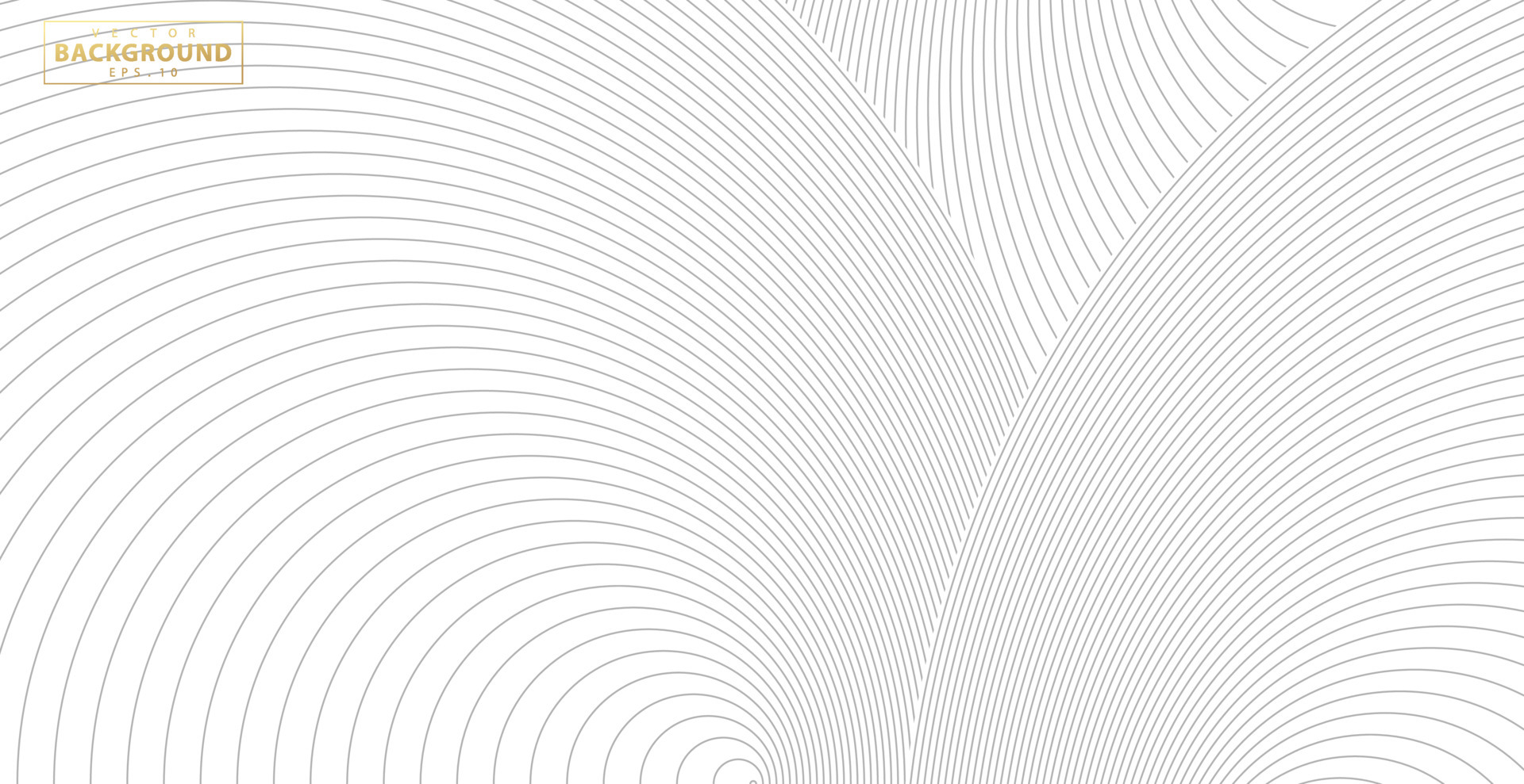 Abstract Vector Circle Halftone Black Background Gradient Retro Line Pattern Design Monochrome