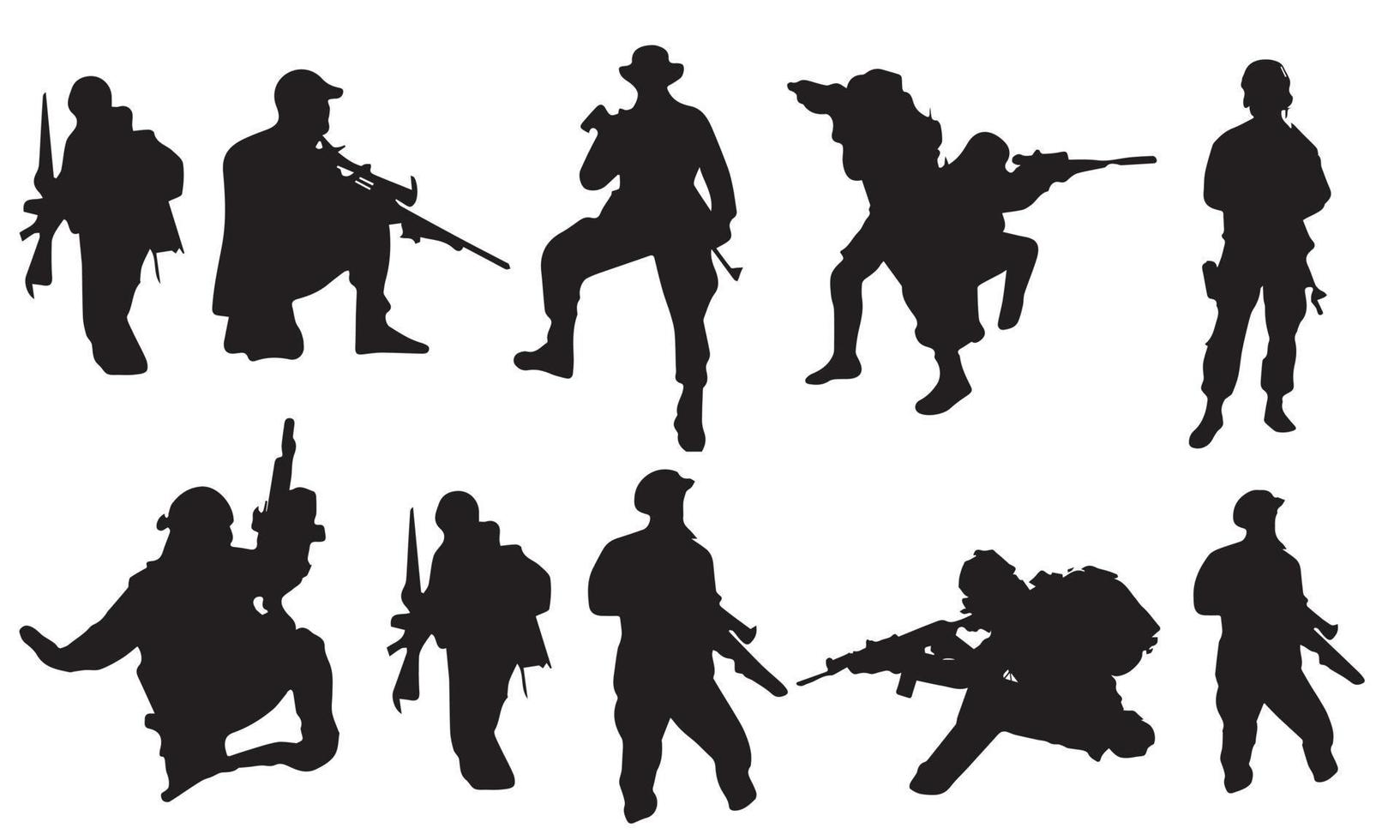 army soldier vector illustration design silhouette black and white ... army soldier vector illustration design silhouette black and white ...