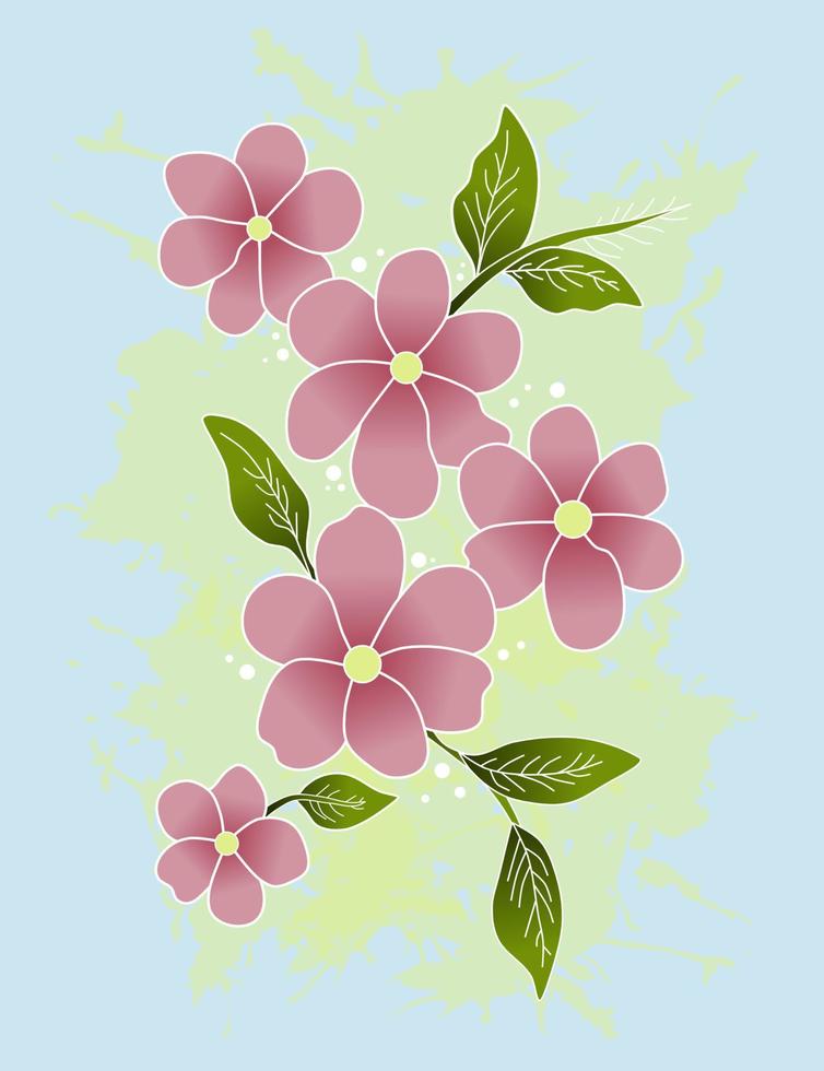 Spring Floral Background 5392265 Vector Art at Vecteezy