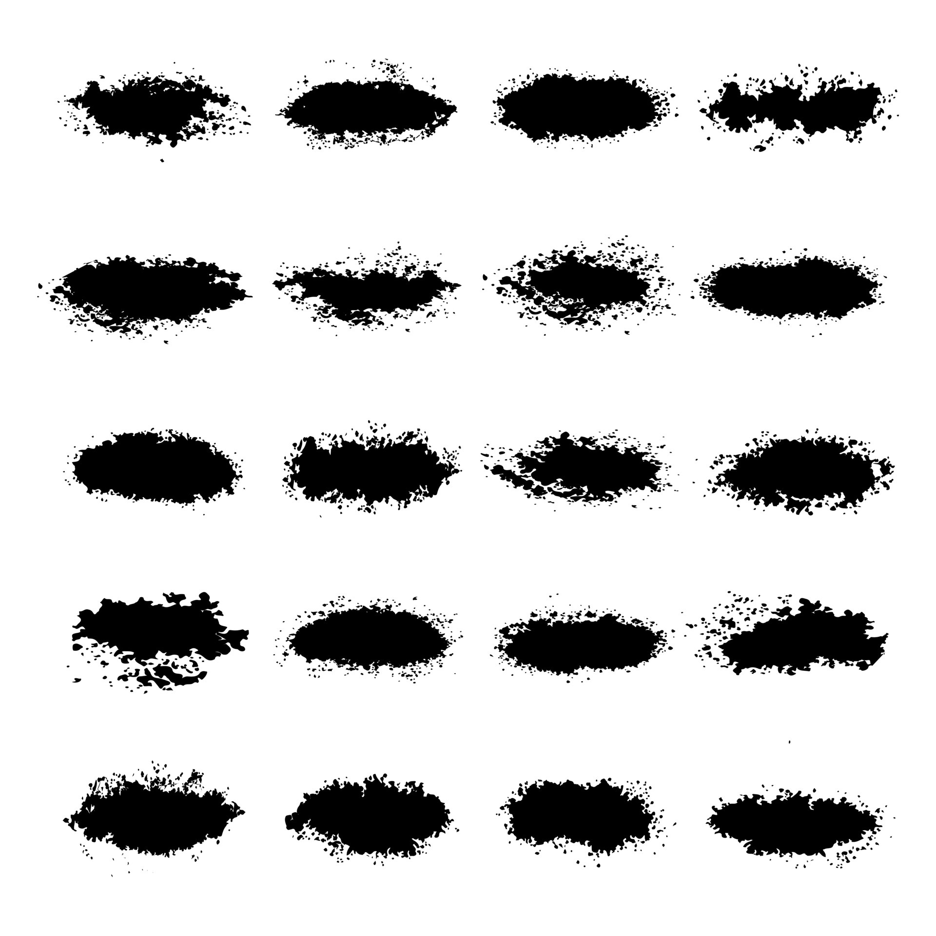 Abstract Grunge Splatter Vector Set 5404346 Vector Art at Vecteezy