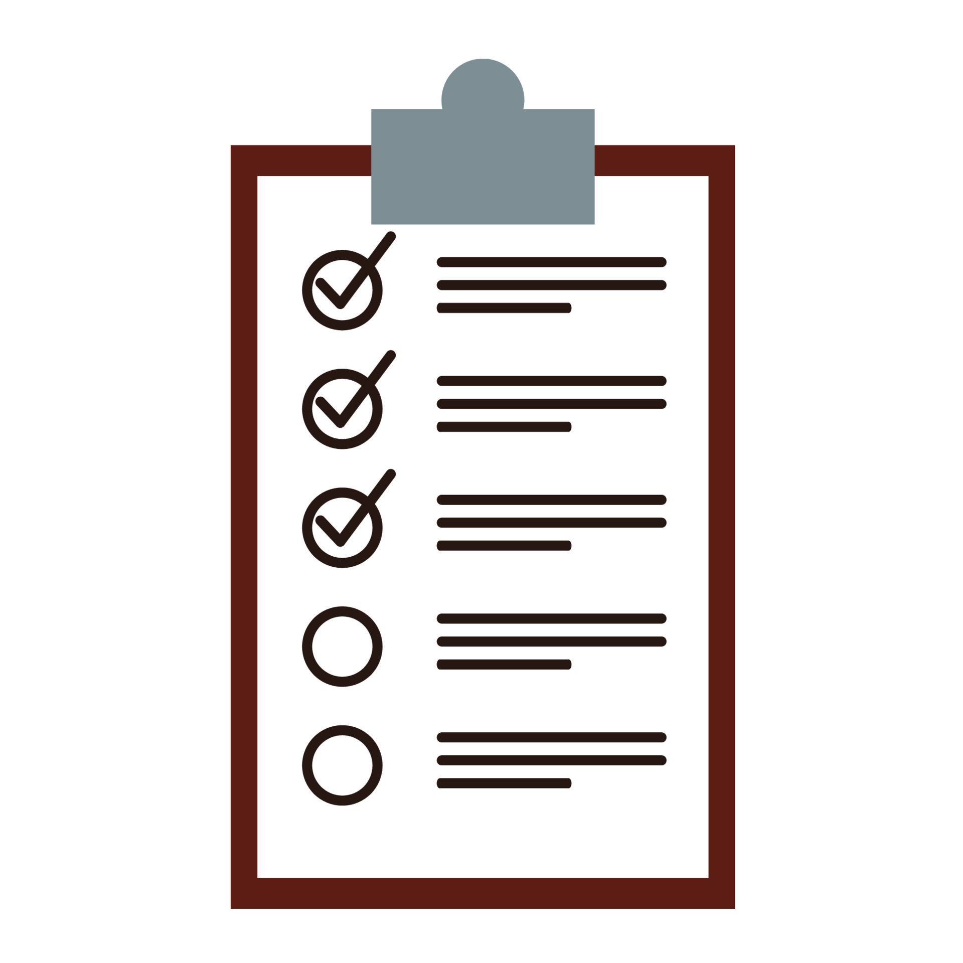 checklist icon vector design 5413357 Vector Art at Vecteezy