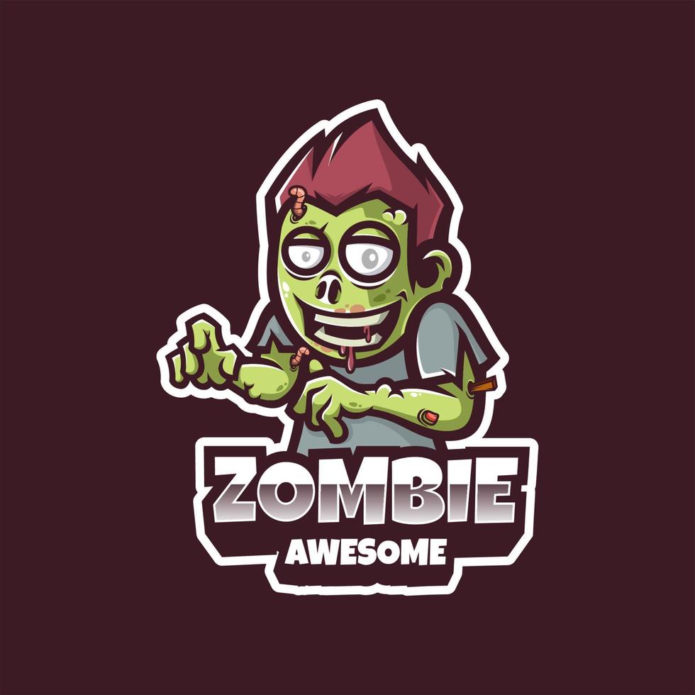 Illustration vector graphic of Zombie, good for logo design 5414178 ...
