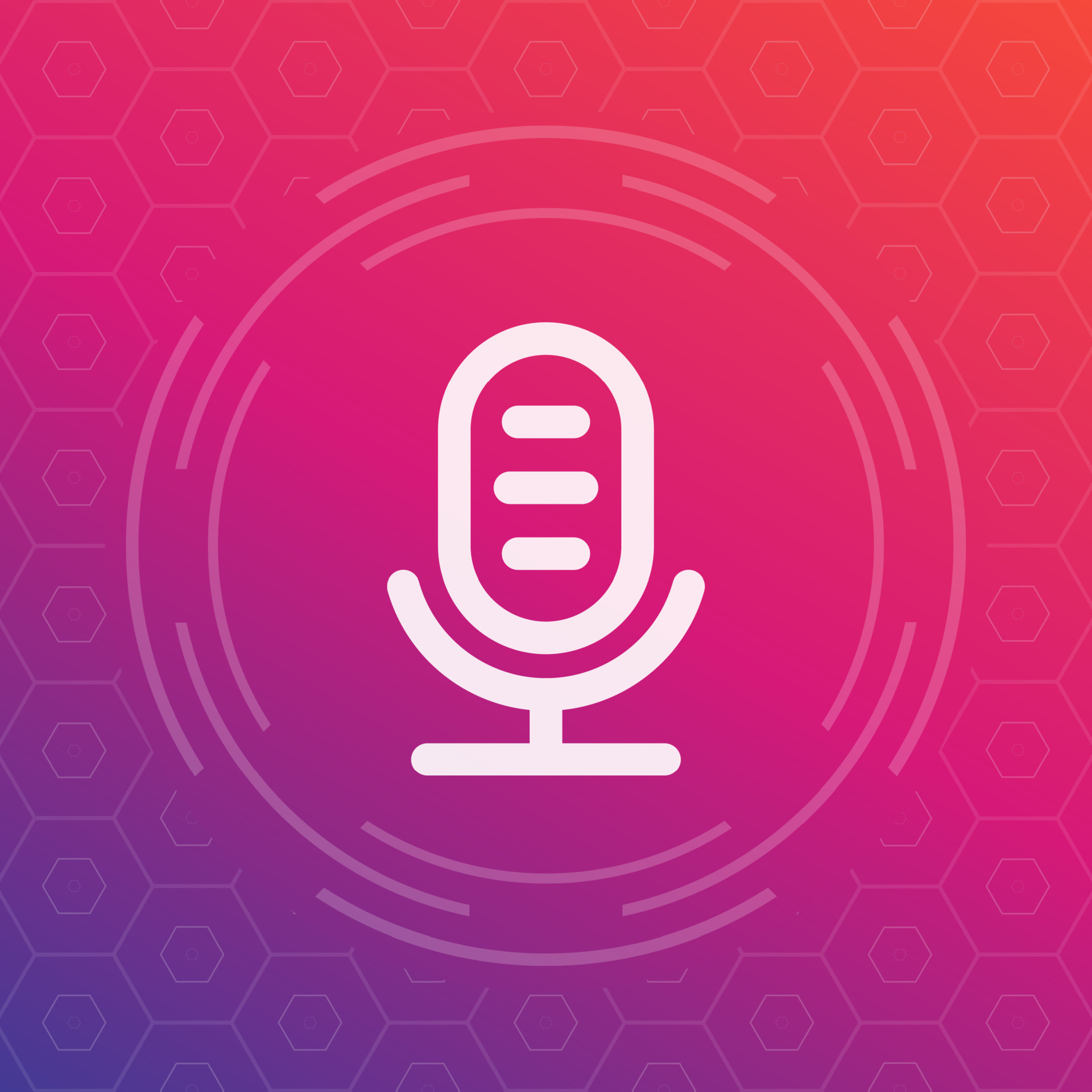 microphone, speech recognition linear icon 5414248 Vector Art at Vecteezy