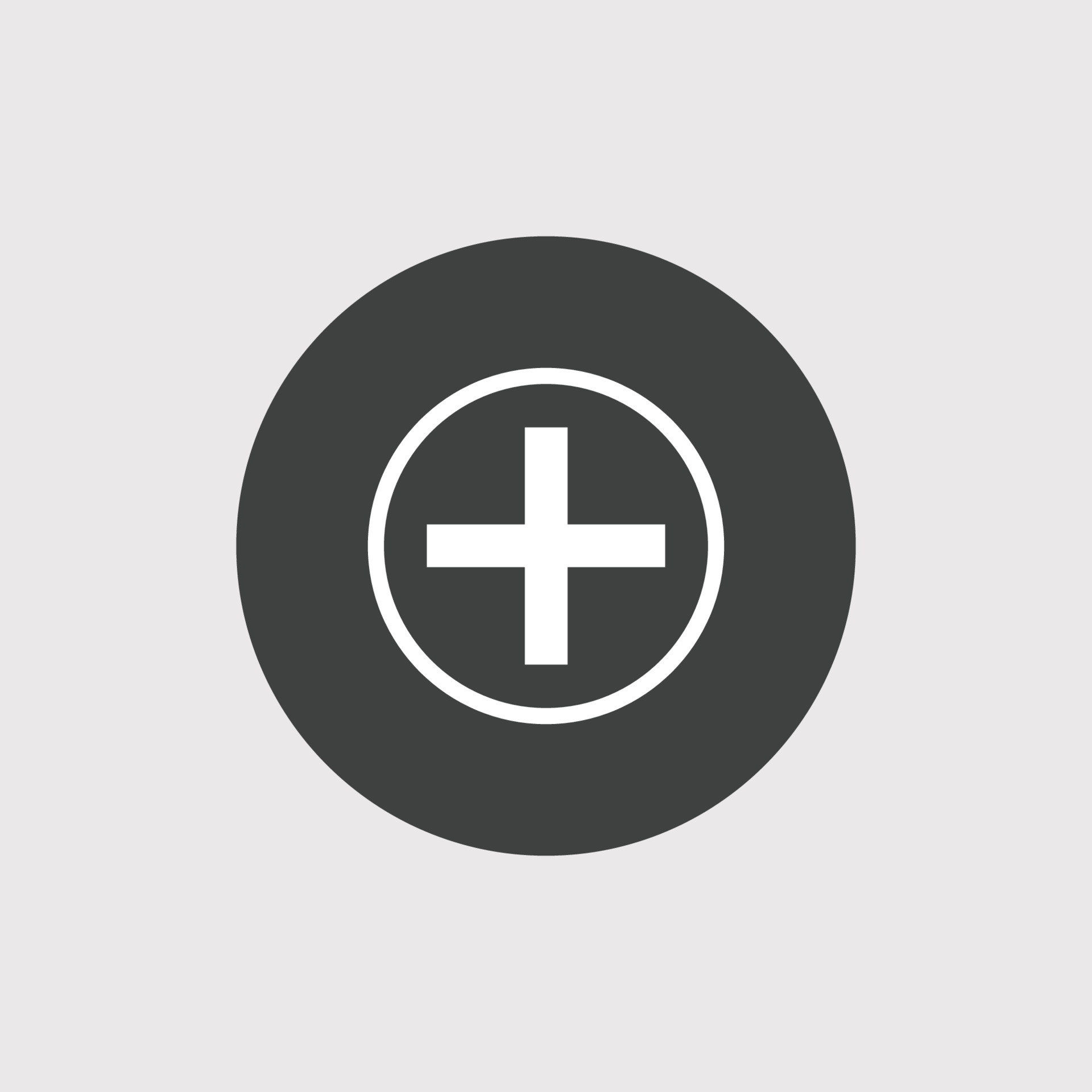 Add icon vector on white background. plus icon vector. document add ...