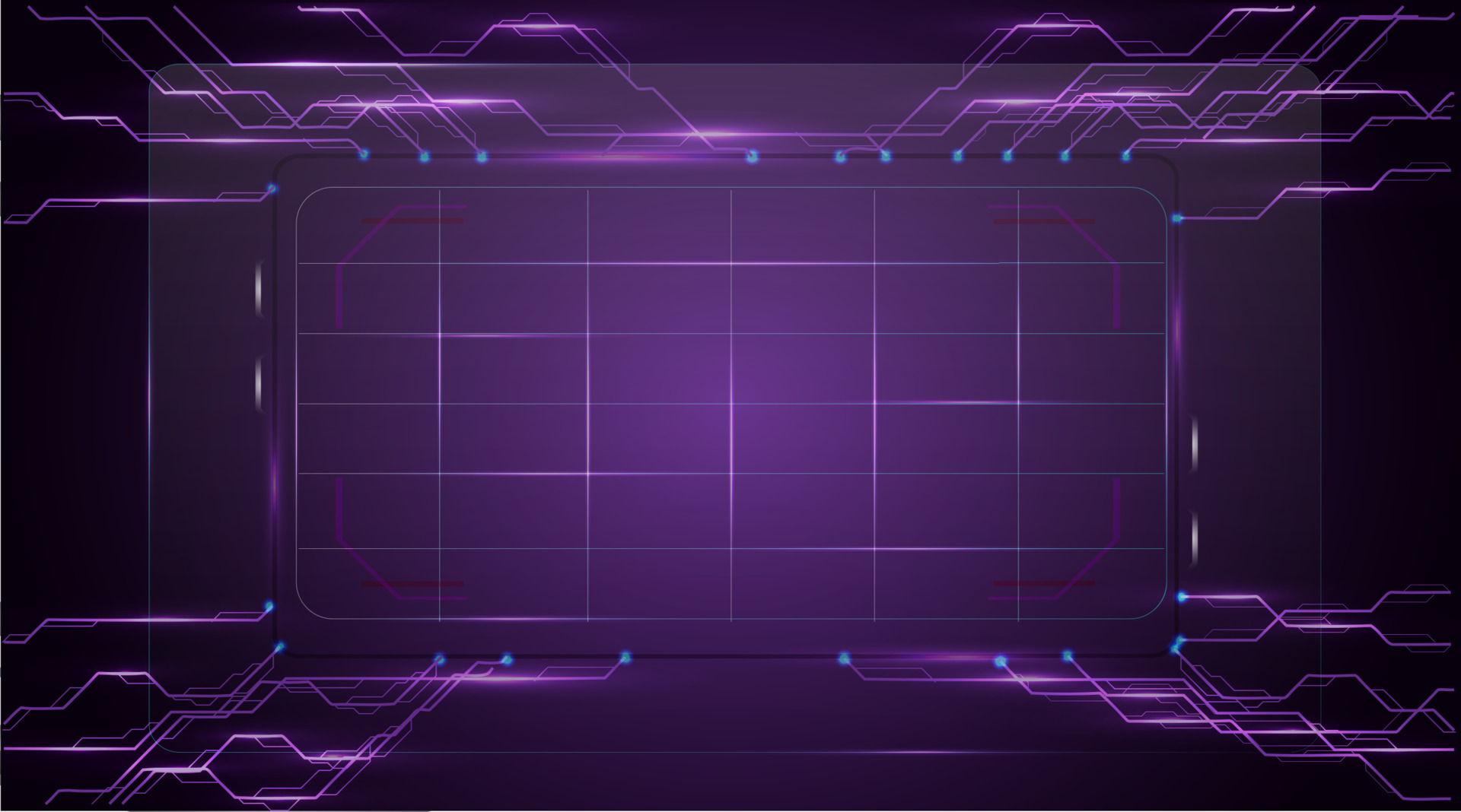 Science fiction screen device banner. High technology vector wallpaper ... Science fiction screen device banner. High technology vector wallpaper ...