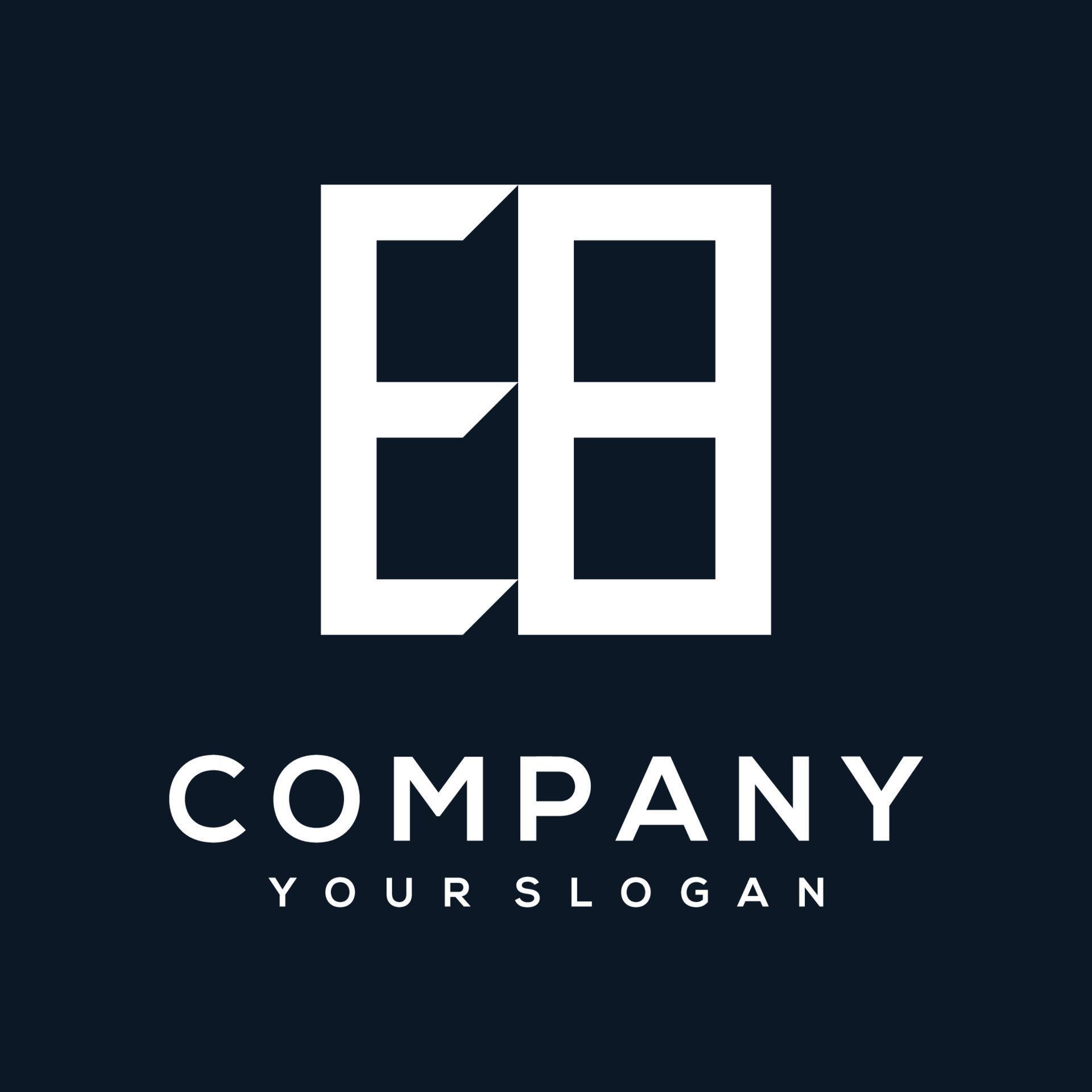 Monogram Letter E8 Logo Design Termplate 5435335 Vector Art At Vecteezy