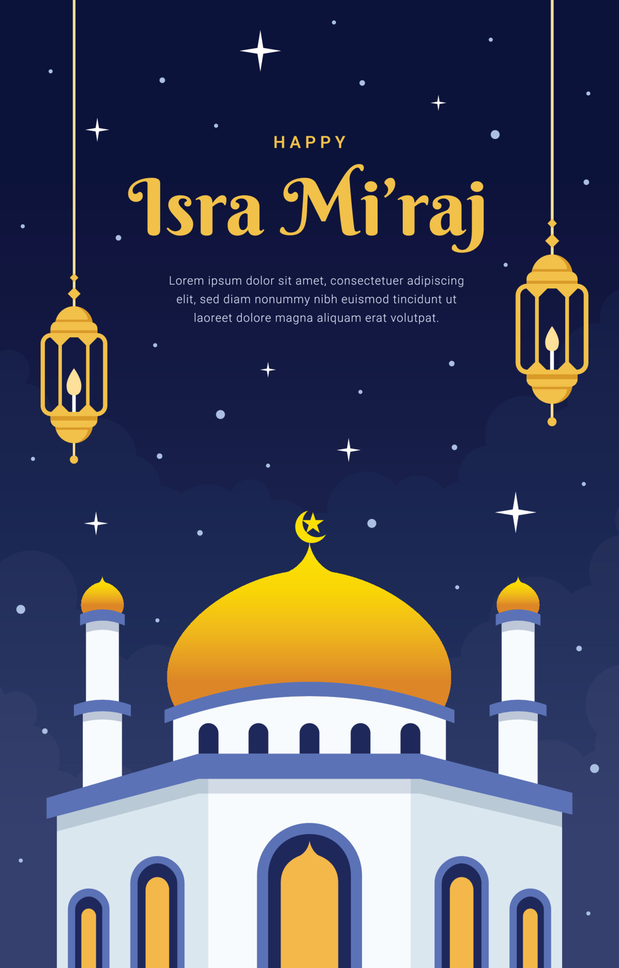 Happy Isra Miraj Poster 5435823 Vector Art at Vecteezy Happy Isra Miraj Poster 5435823 Vector Art at Vecteezy