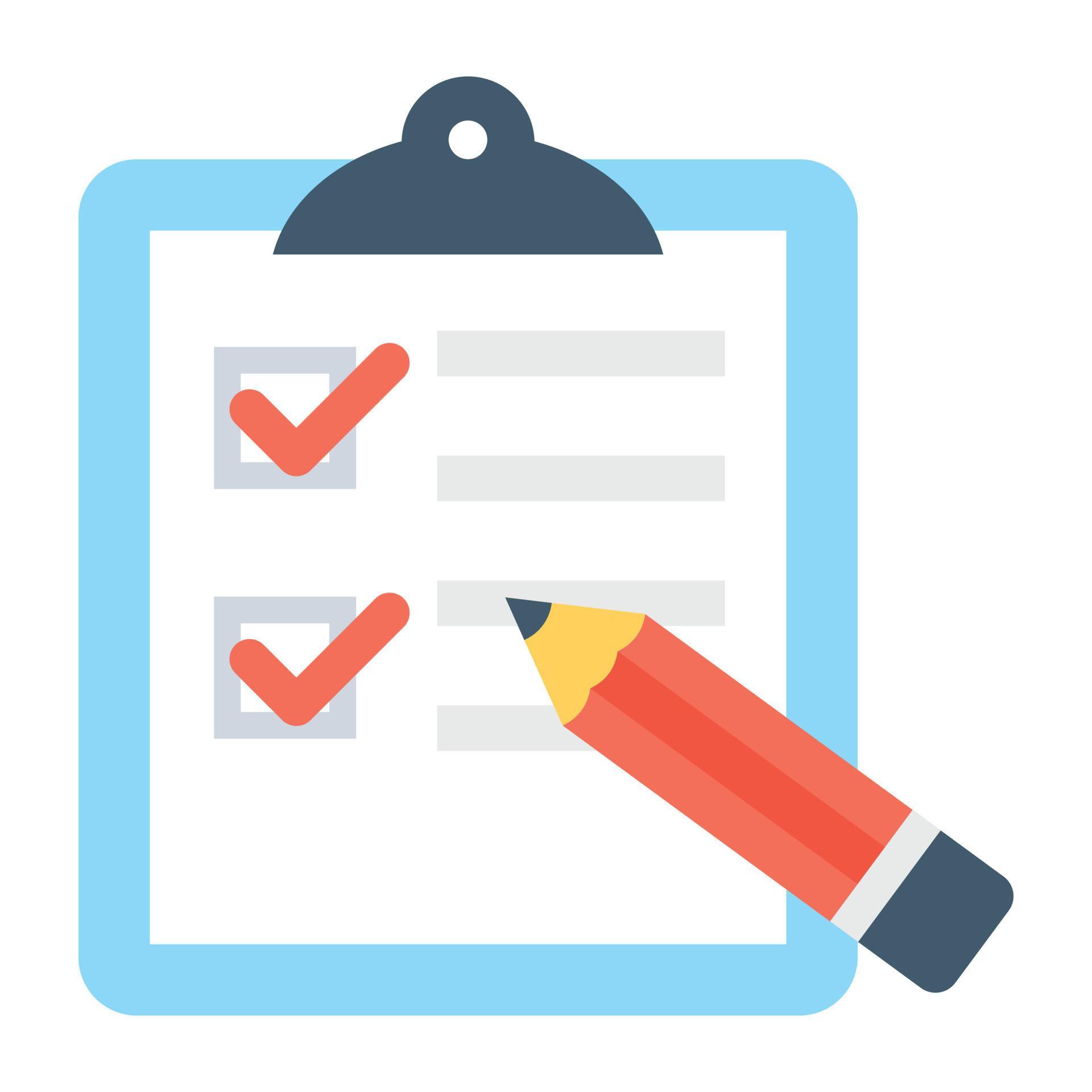 Trendy Checklist Concepts 5445318 Vector Art at Vecteezy