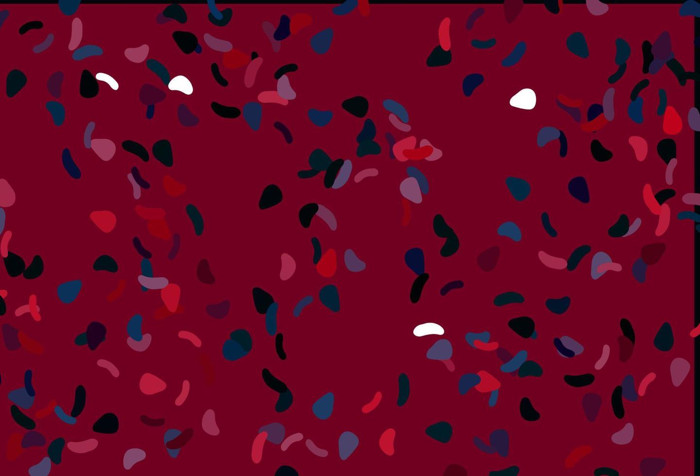 Light Blue Red Vector Texture With Random Forms 5446135 Vector Art At Vecteezy