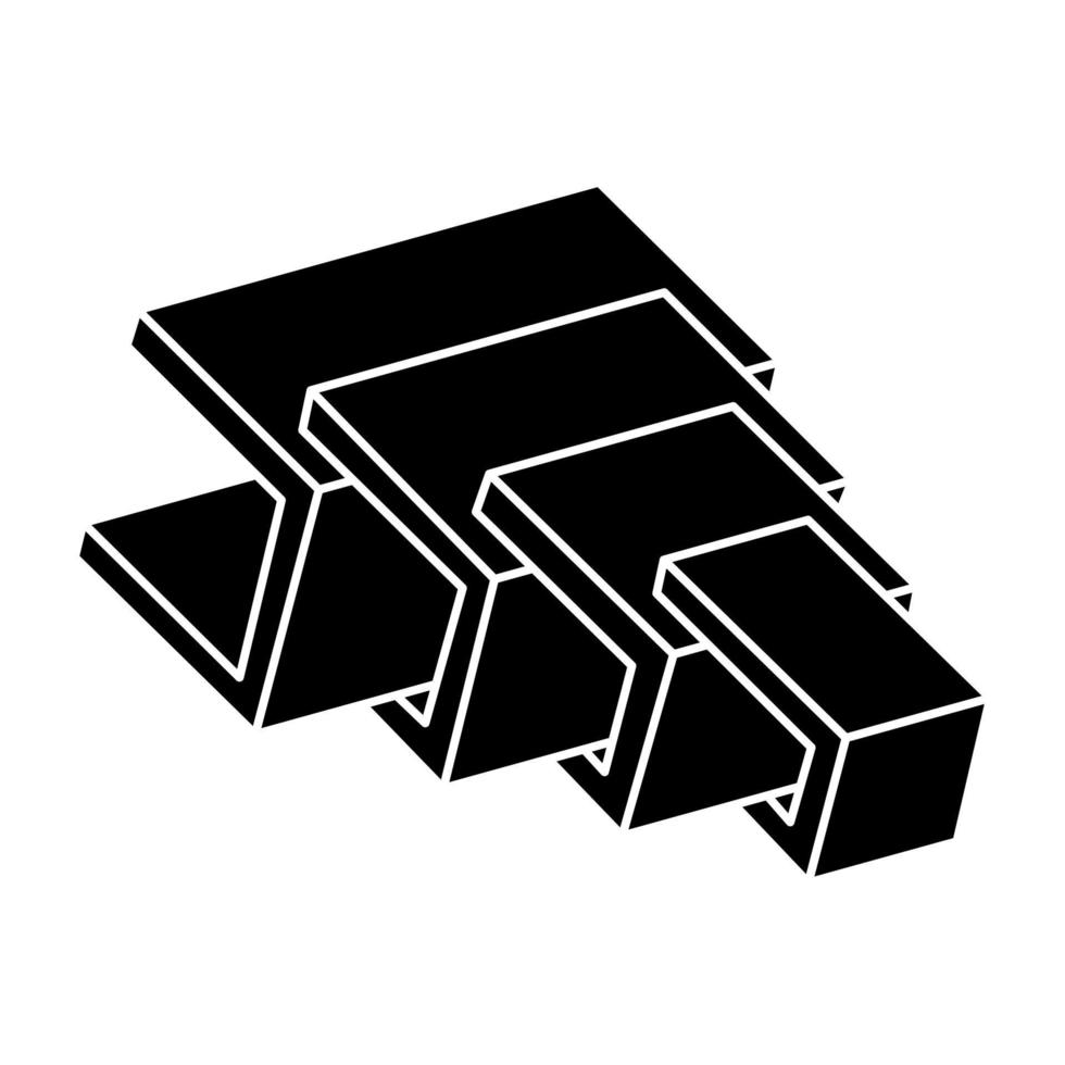 Optical Illusion Shape Impossible Object Optical Art Figure Unreal Geometry 5449378 Vector