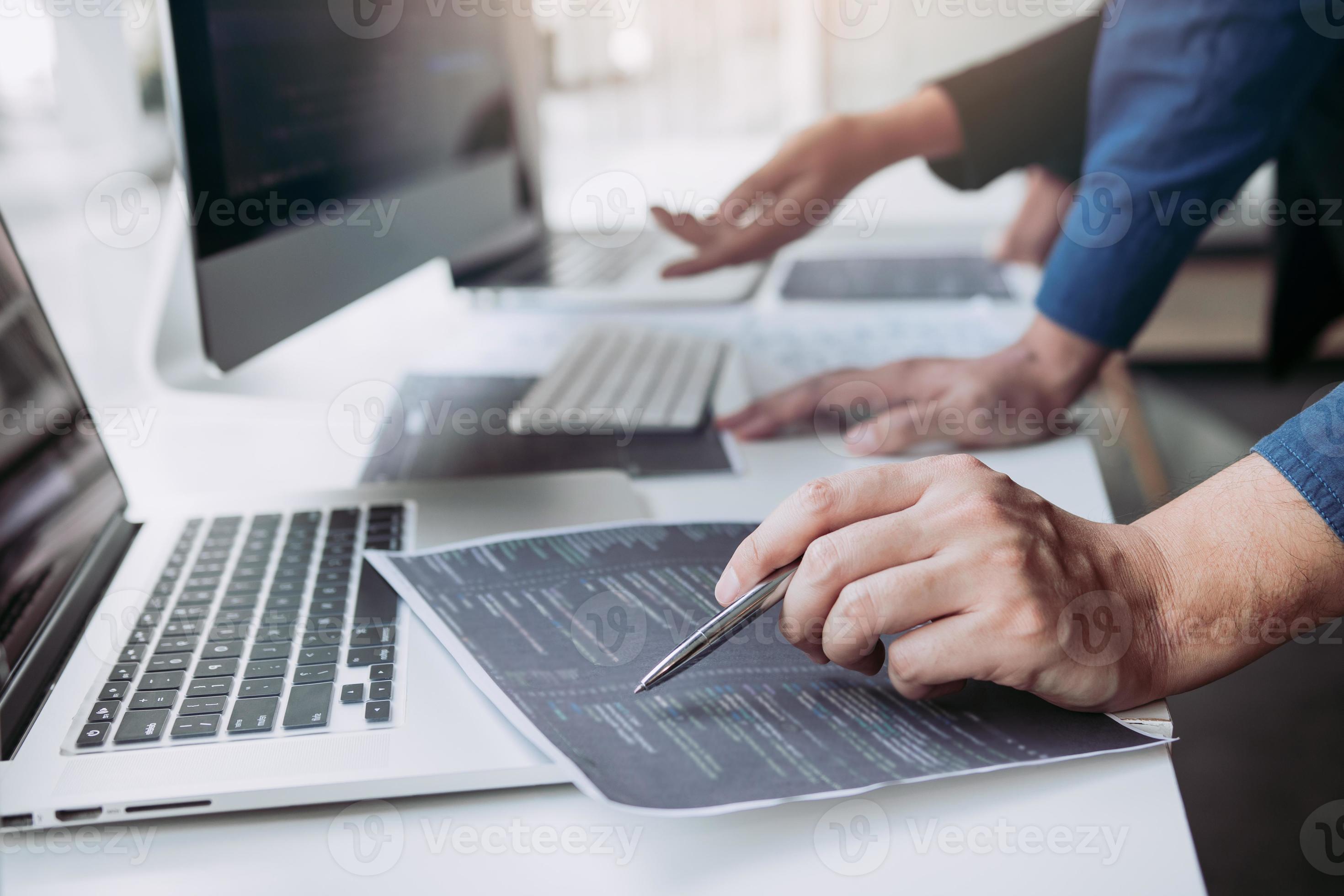 Professional development programmer cooperating meeting programming ...