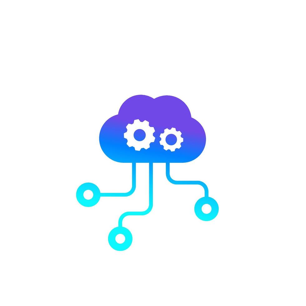 Edge computing technologies icon 5466968 Vector Art at Vecteezy