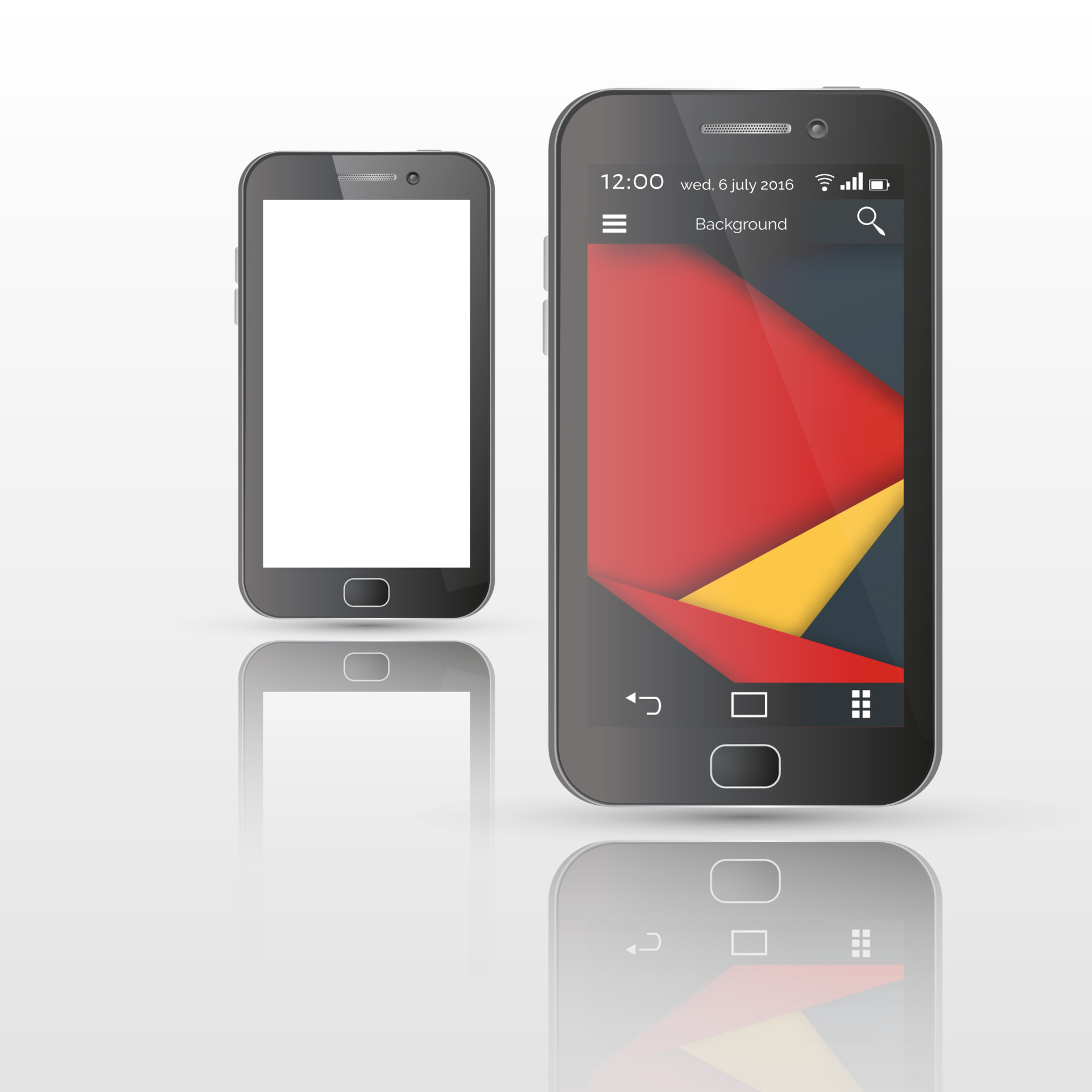 Smartphones vector kit 5472341 Vector Art at Vecteezy