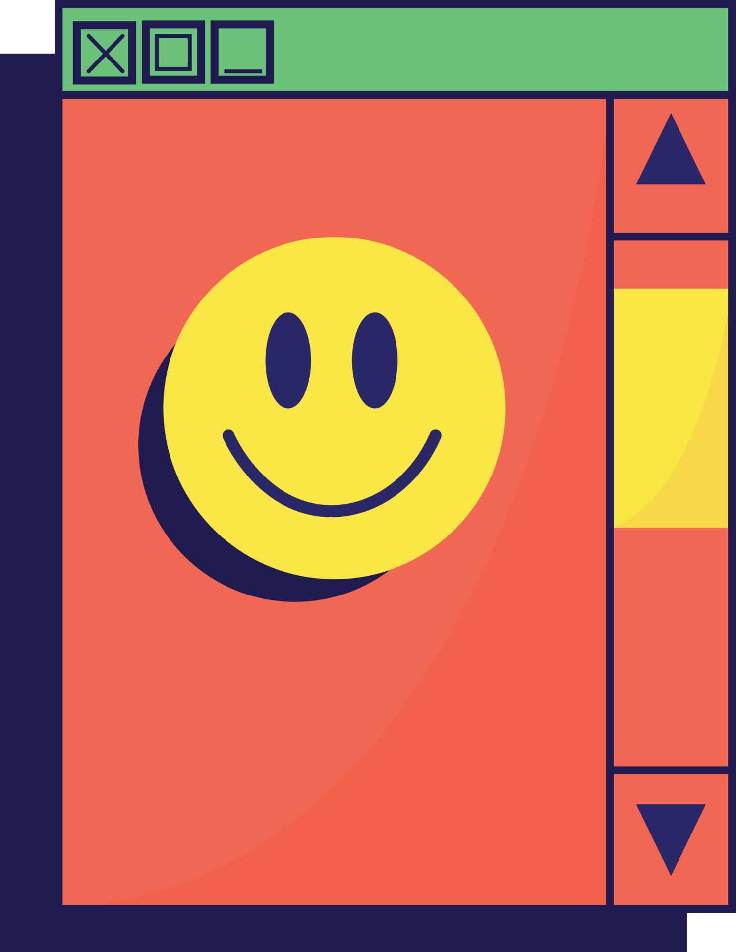 Retrowave Computer UI Elements 5489606 Vector Art at Vecteezy