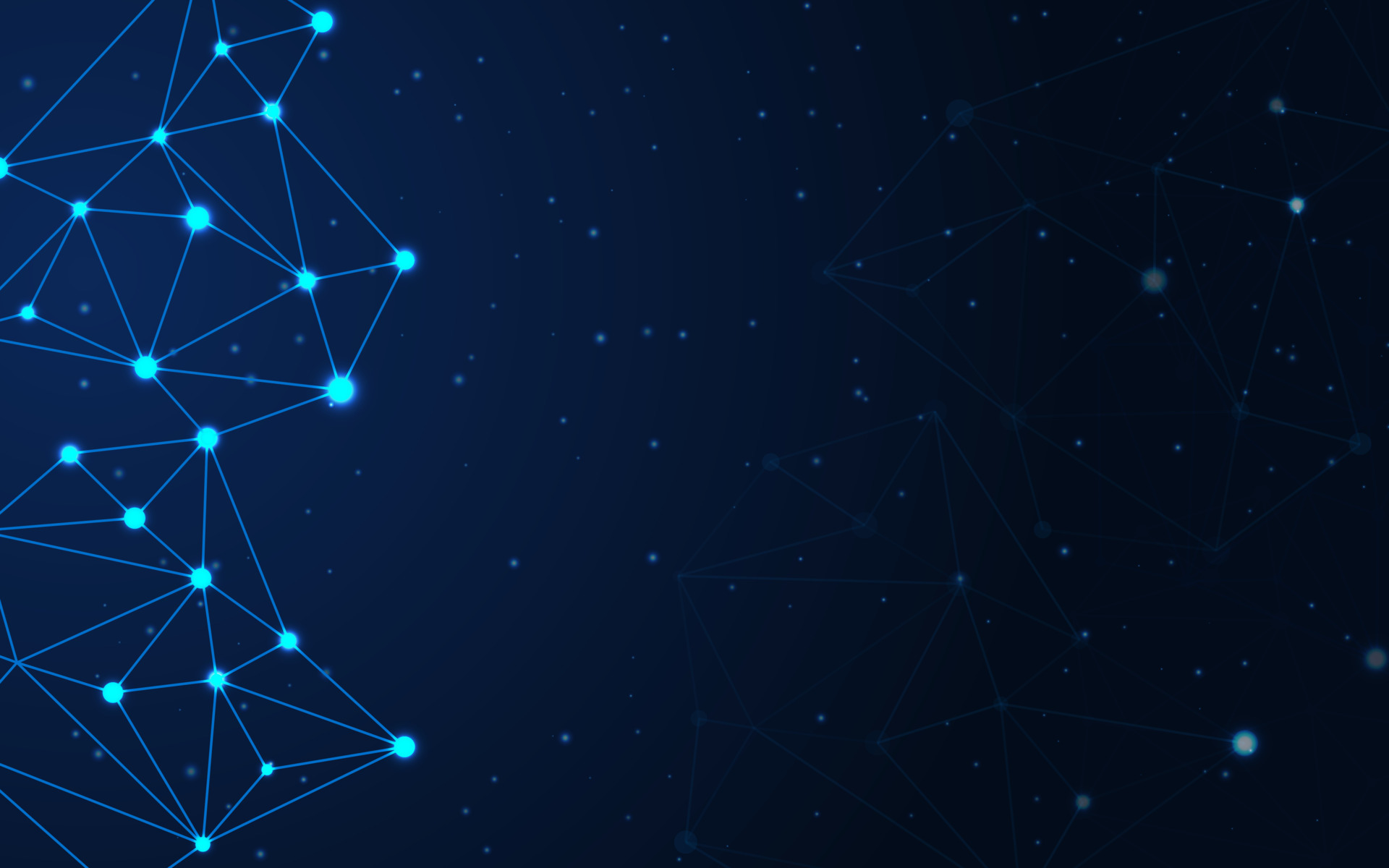 Blue concept with plexus line background. Night sky modern pattern. Global space structure ...