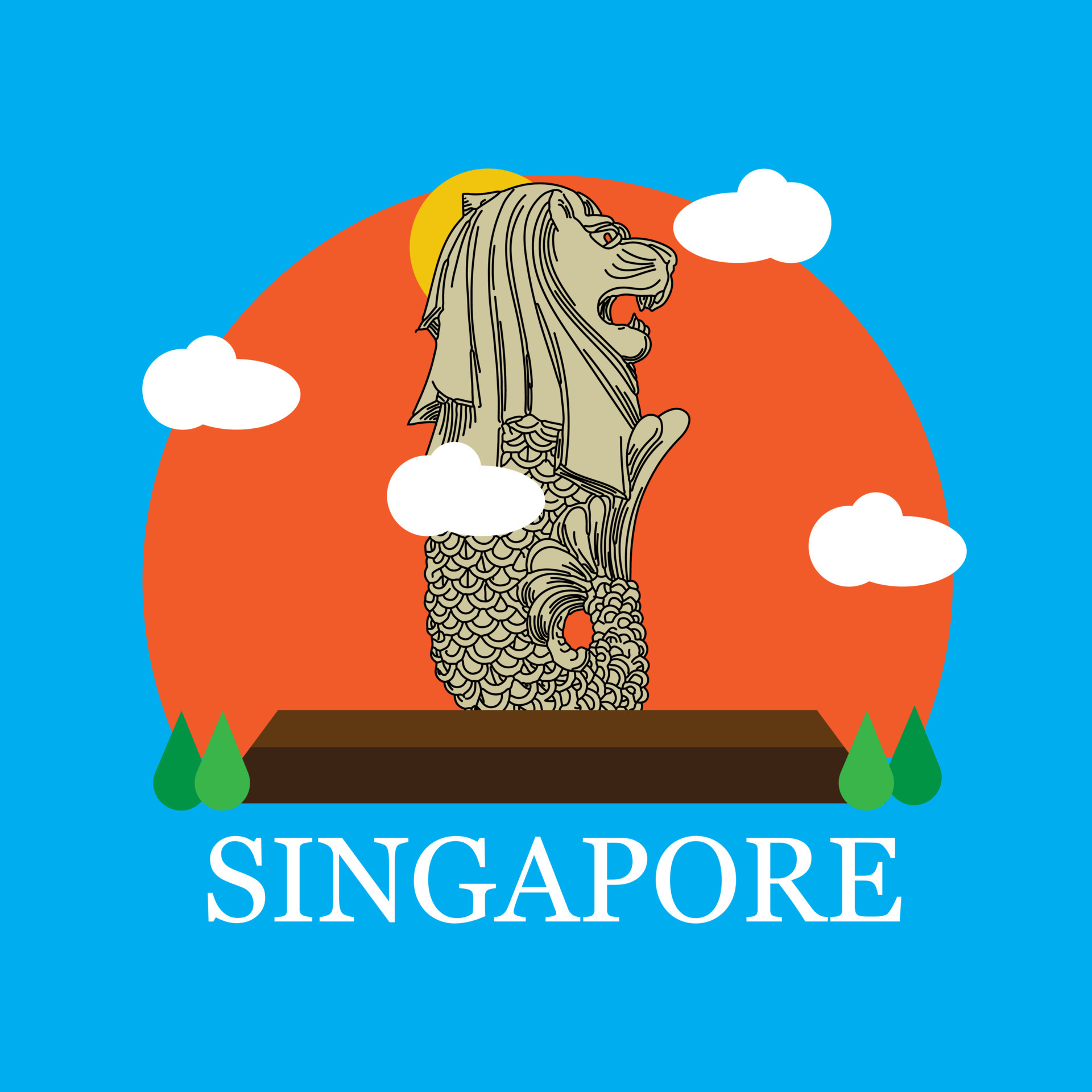Merlion Landmark Icon Of Singapore 5494991 Vector Art at Vecteezy Merlion Landmark Icon Of Singapore 5494991 Vector Art at Vecteezy