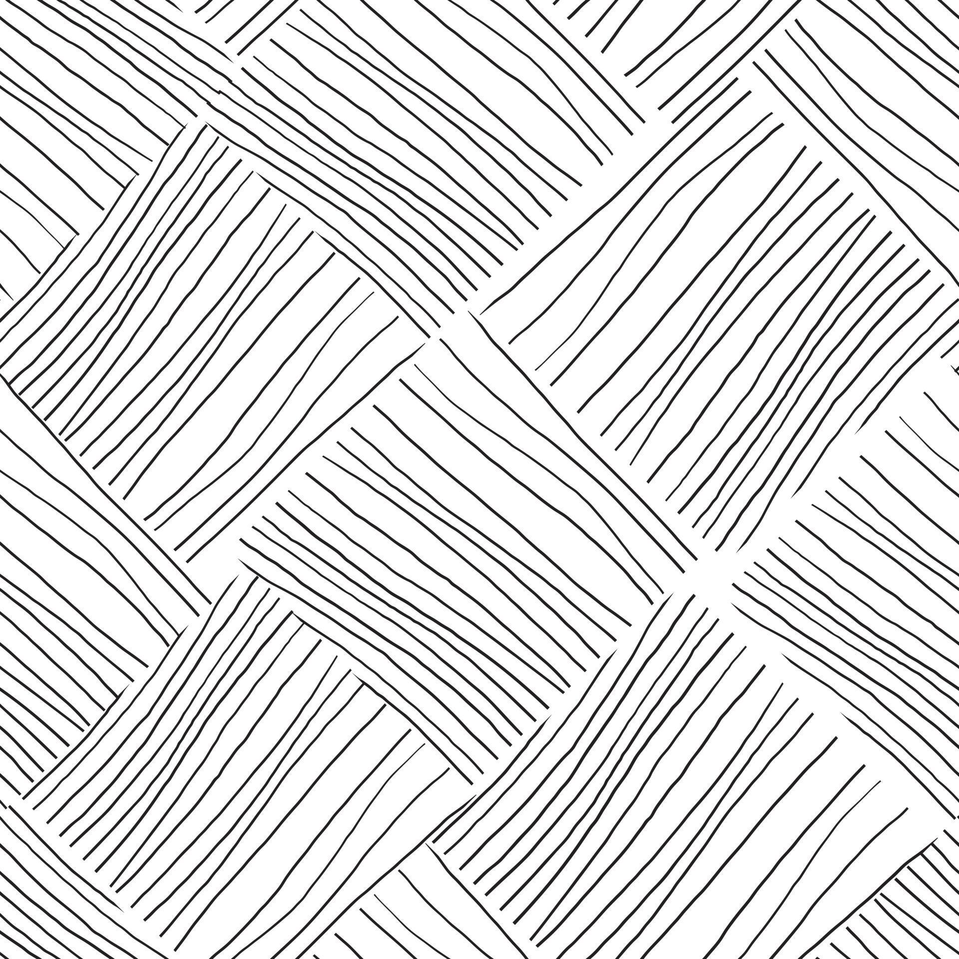 Black and white seamless pattern hand drawn texture. 5496816 Vector Art ...