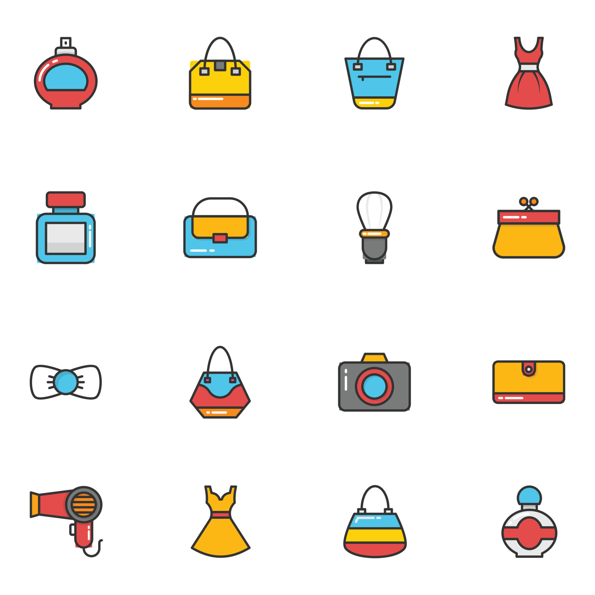 Trendy Clothing Concepts 5505728 Vector Art at Vecteezy