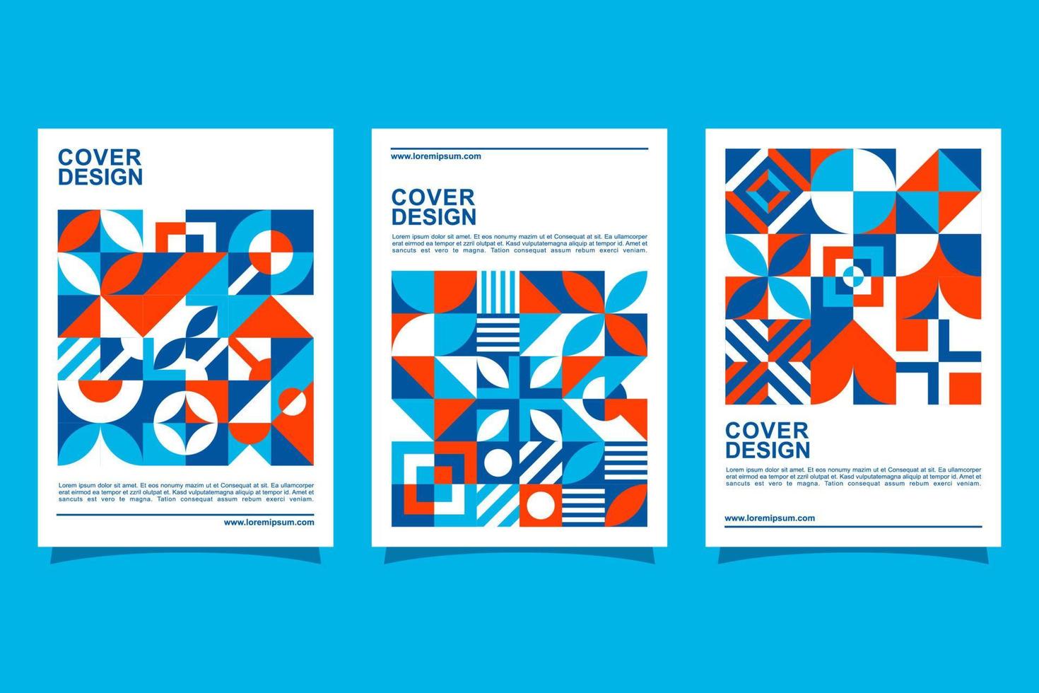 Geometric pattern cover premium design collection 5513399 Vector Art at ...