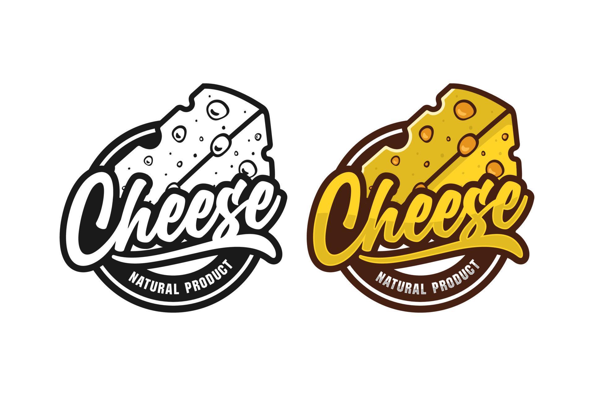 Cheese natural product design logo 5513484 Vector Art at Vecteezy