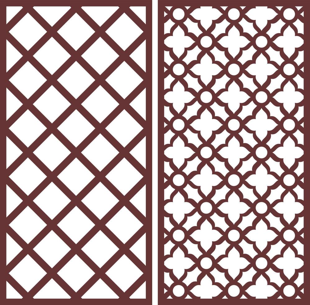 Mdf Board Cnc Router Mdf Laser Jali Cutting Design Vector Jali For Graphic Design Corner And