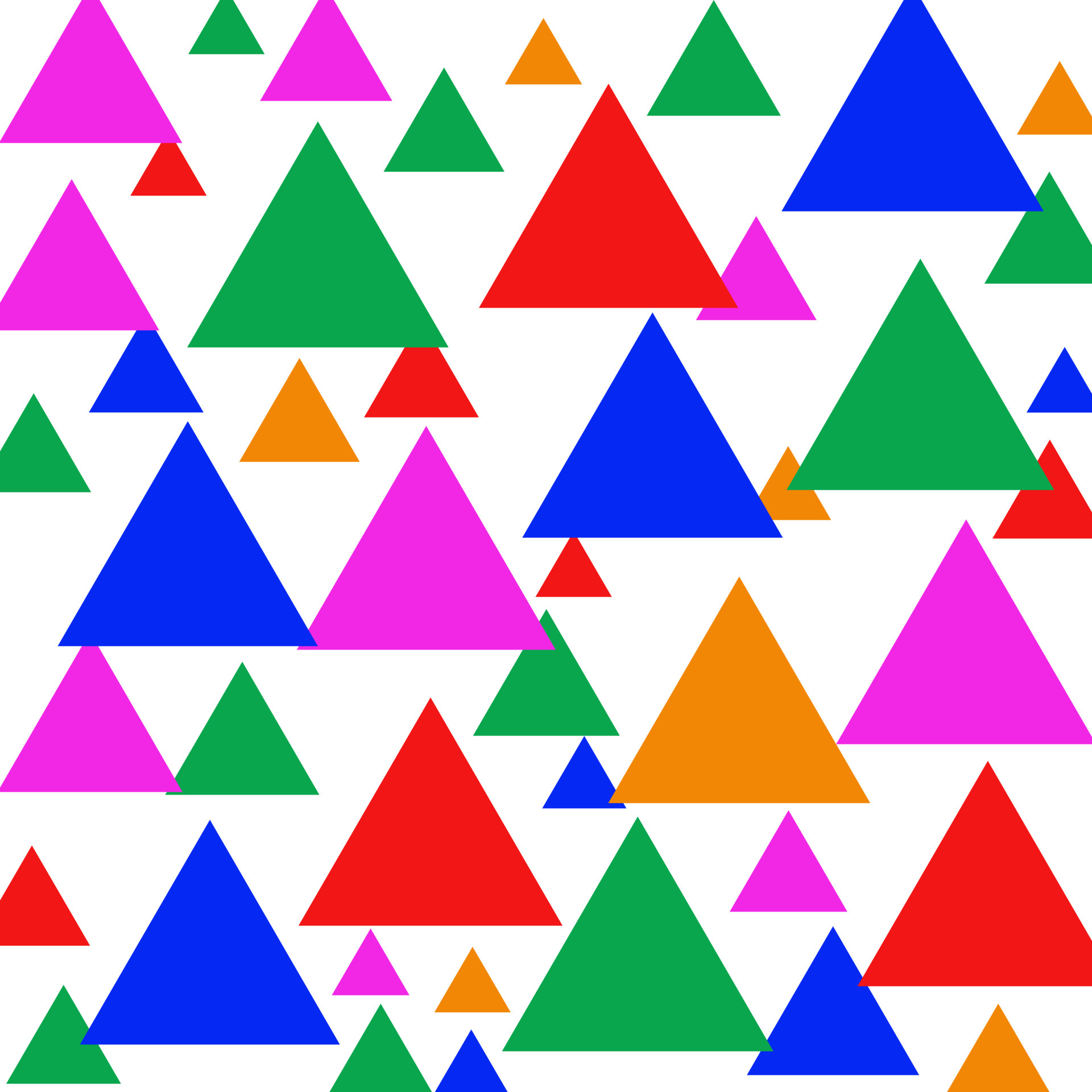 Colorful Triangle Seamless Pattern Perfect For Background Or Wallpaper