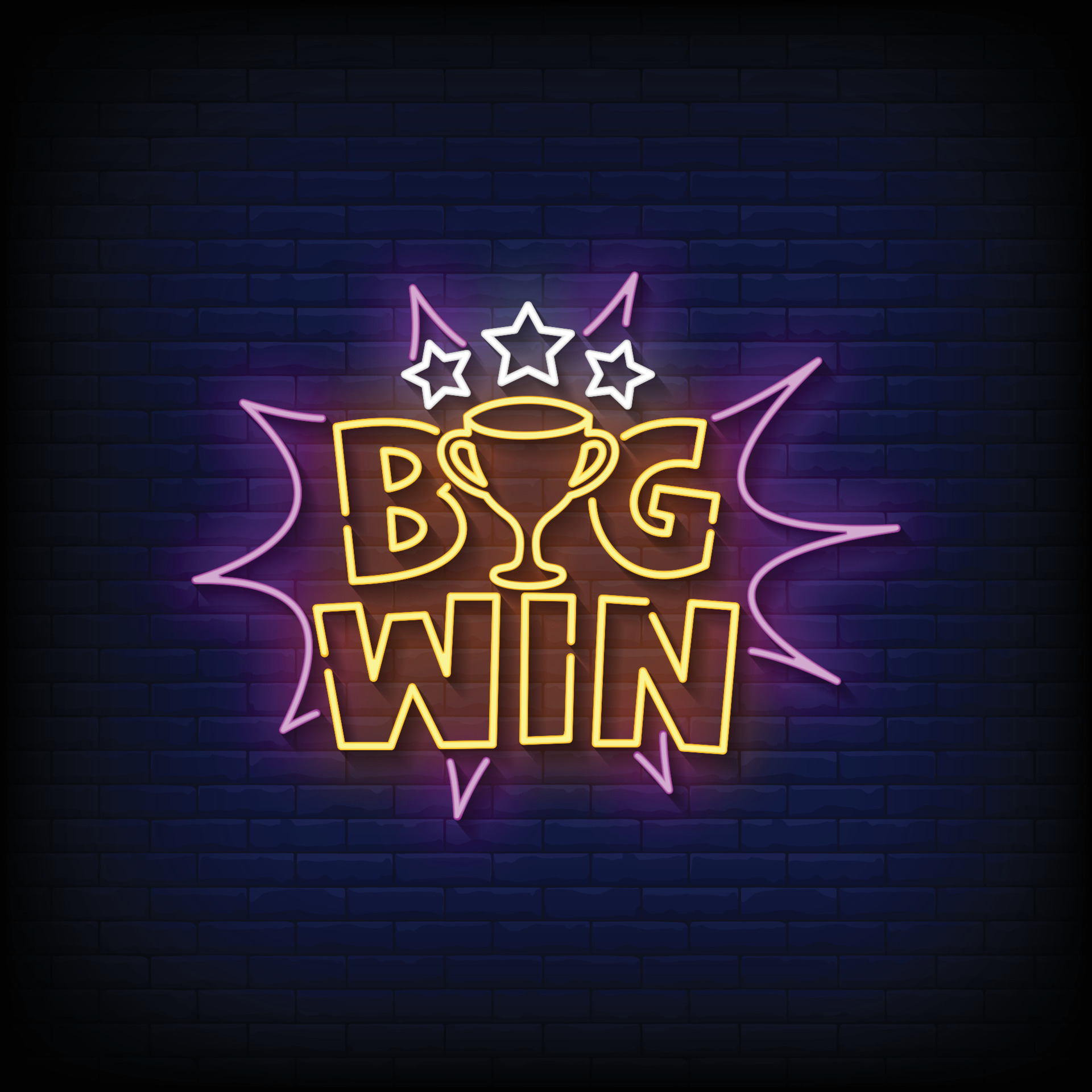 Big Win Neon Signs Style Text Vector 5532970 Vector Art at Vecteezy Big Win Neon Signs Style Text Vector 5532970 Vector Art at Vecteezy