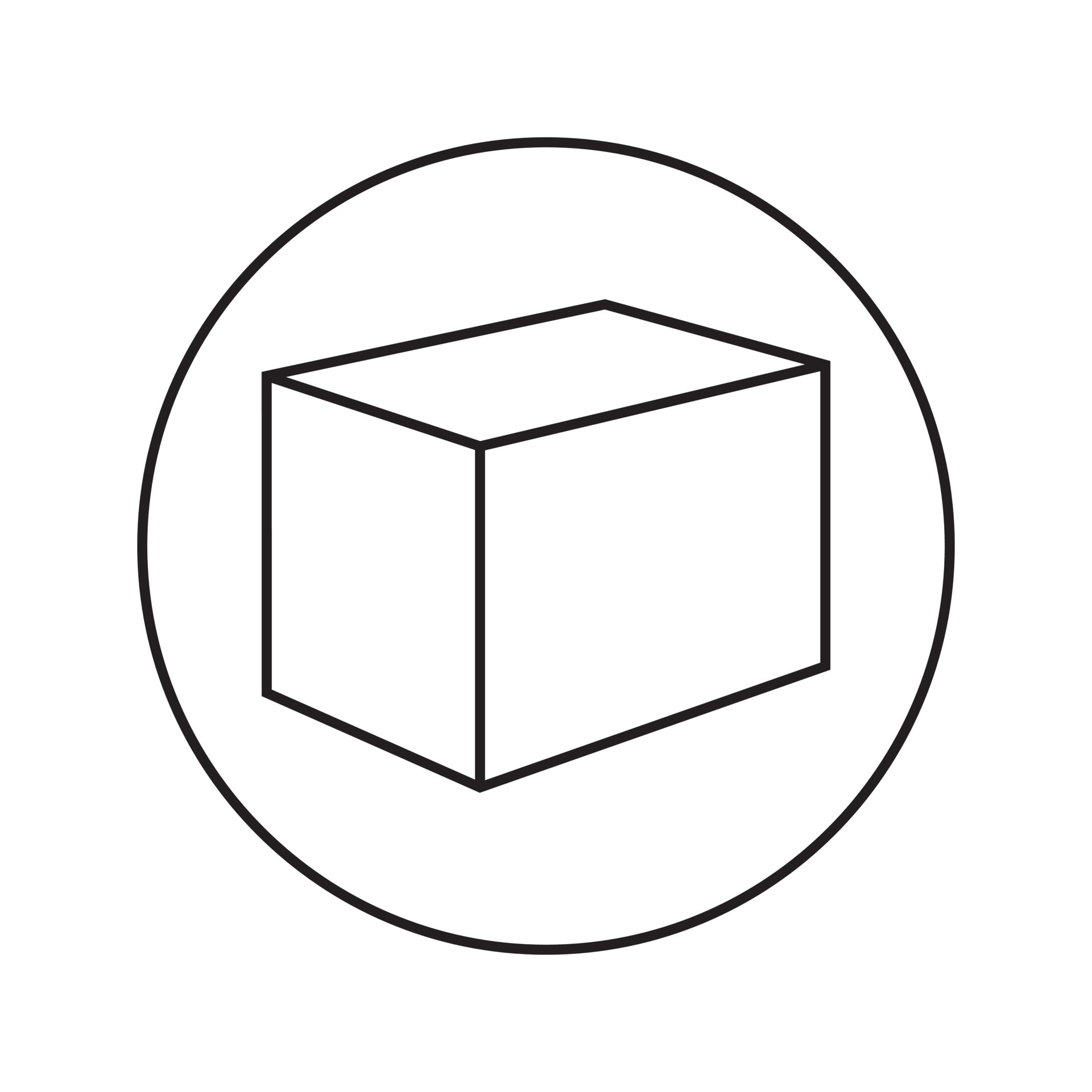 Box icon design vector 5544700 Vector Art at Vecteezy