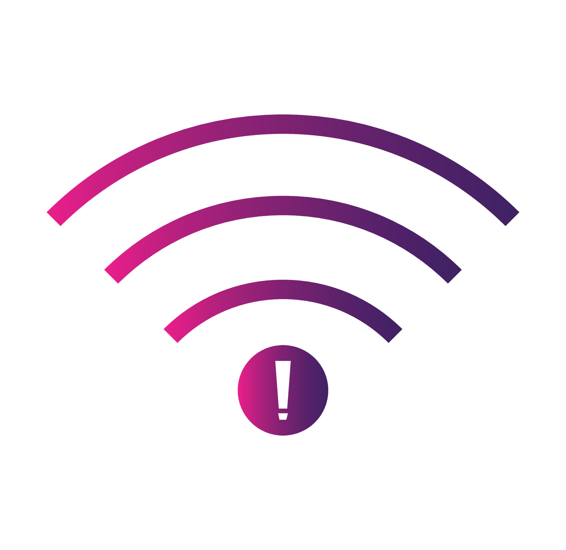 No Wifi Wireless Icon Vector No Wi Fi Connection Icon No Wireless