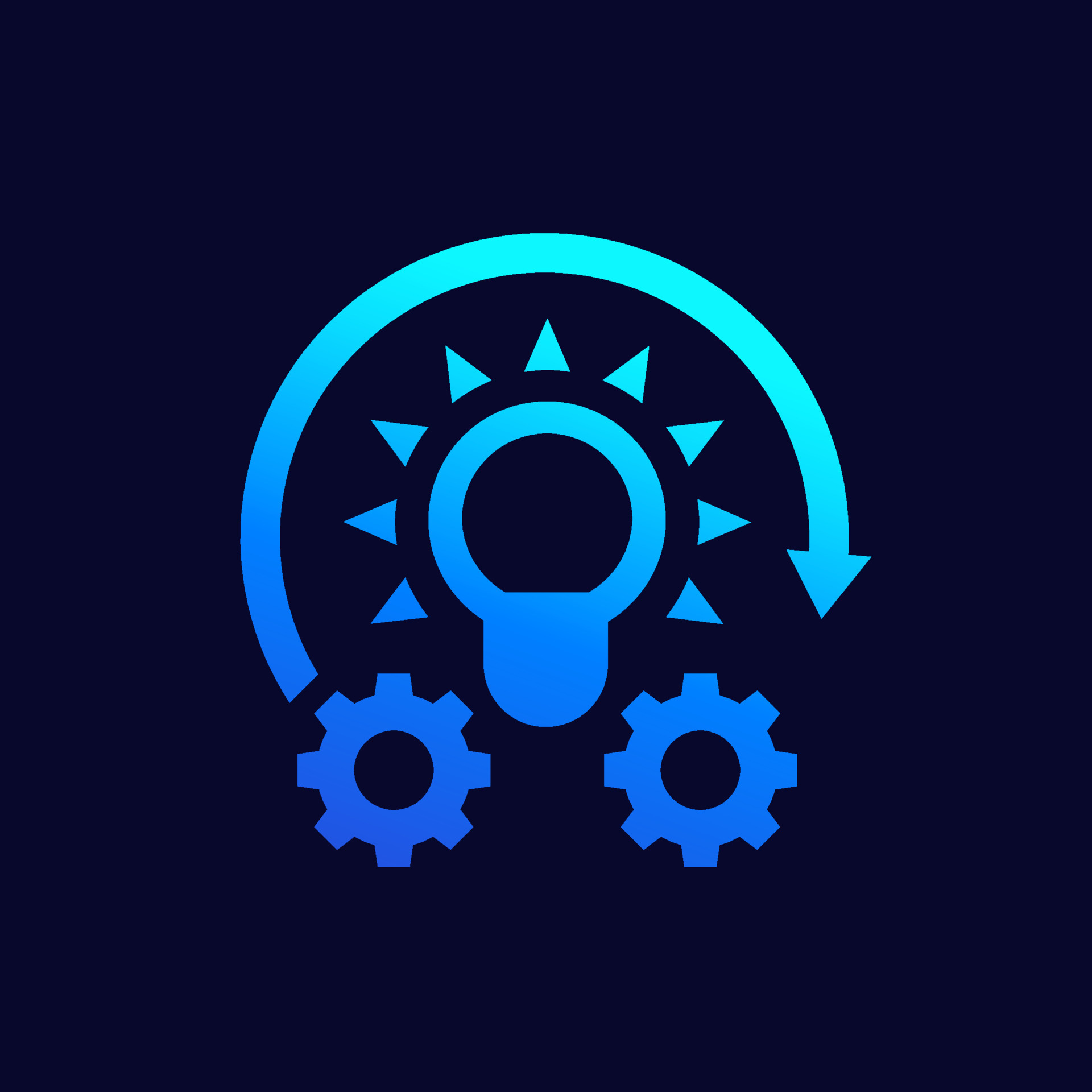 Implementation Or Idea Execution Vector Icon 5571784 Vector Art At Vecteezy