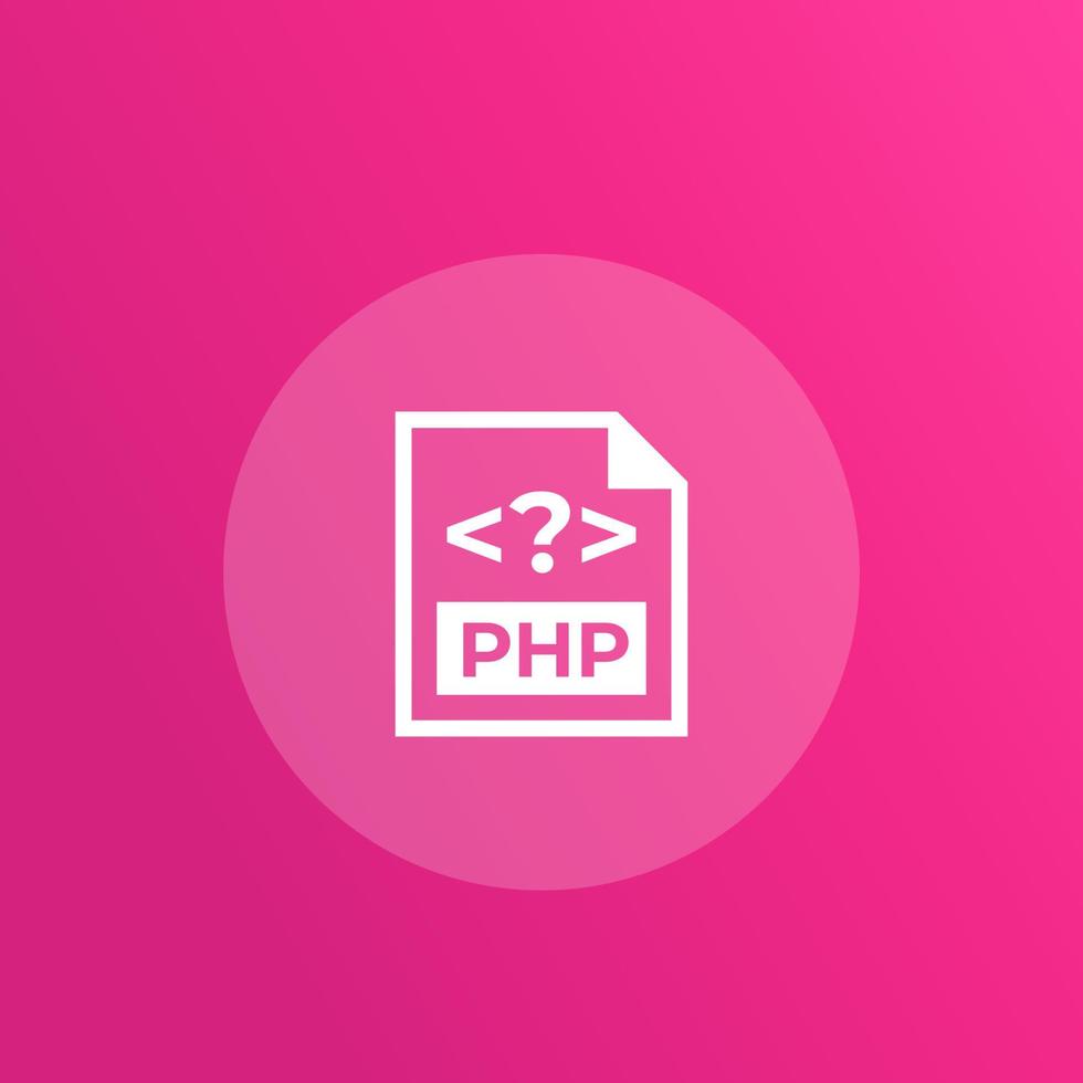 PHP code icon 5571961 Vector Art at Vecteezy