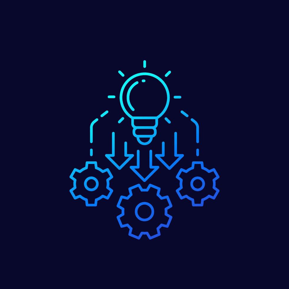 Implementation, implement thin line icon 5571982 Vector Art at Vecteezy Implementation, implement thin line icon 5571982 Vector Art at Vecteezy
