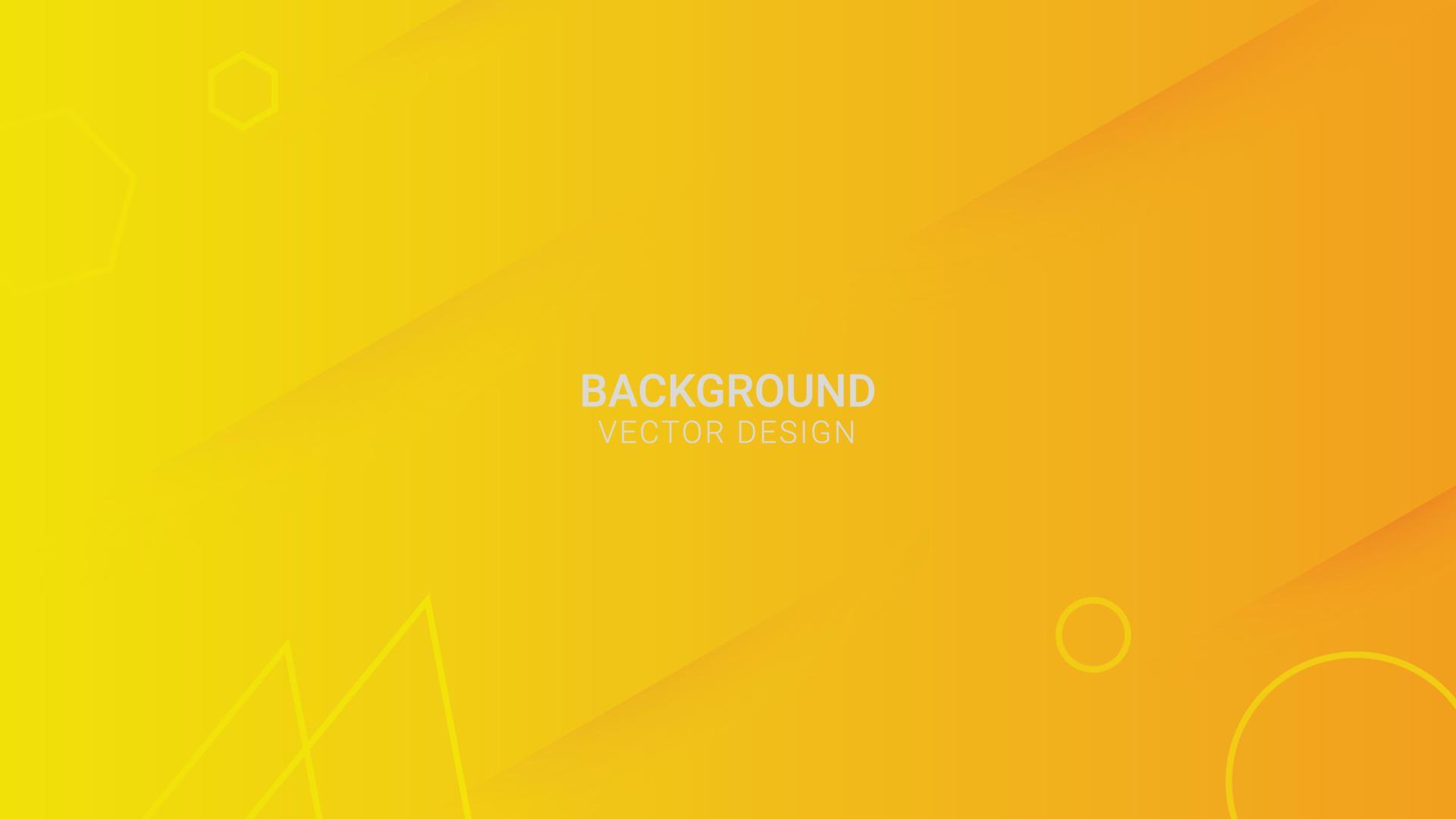Abstract yellow background. Background for web, page, landing, poster ...