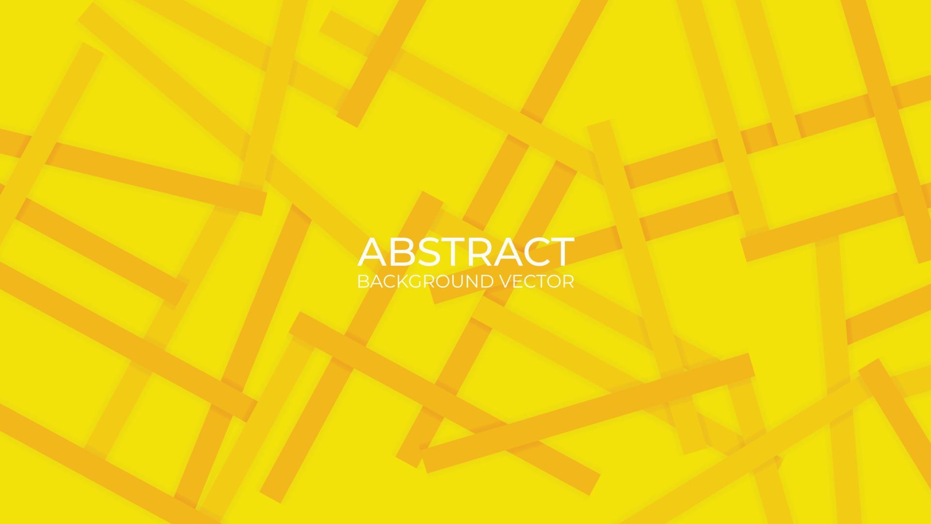 Yellow overlapping yellow abstract background vector. Stick pattern ...