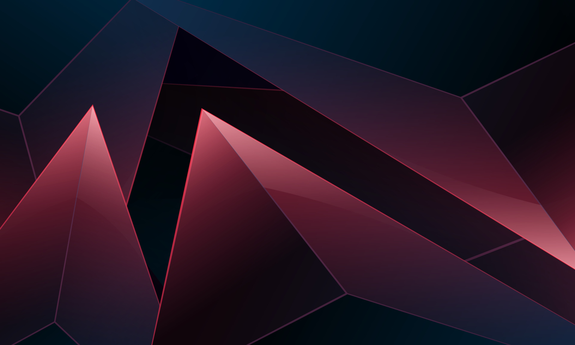 Abstract dark purple polygon triangles shape pattern on background ...