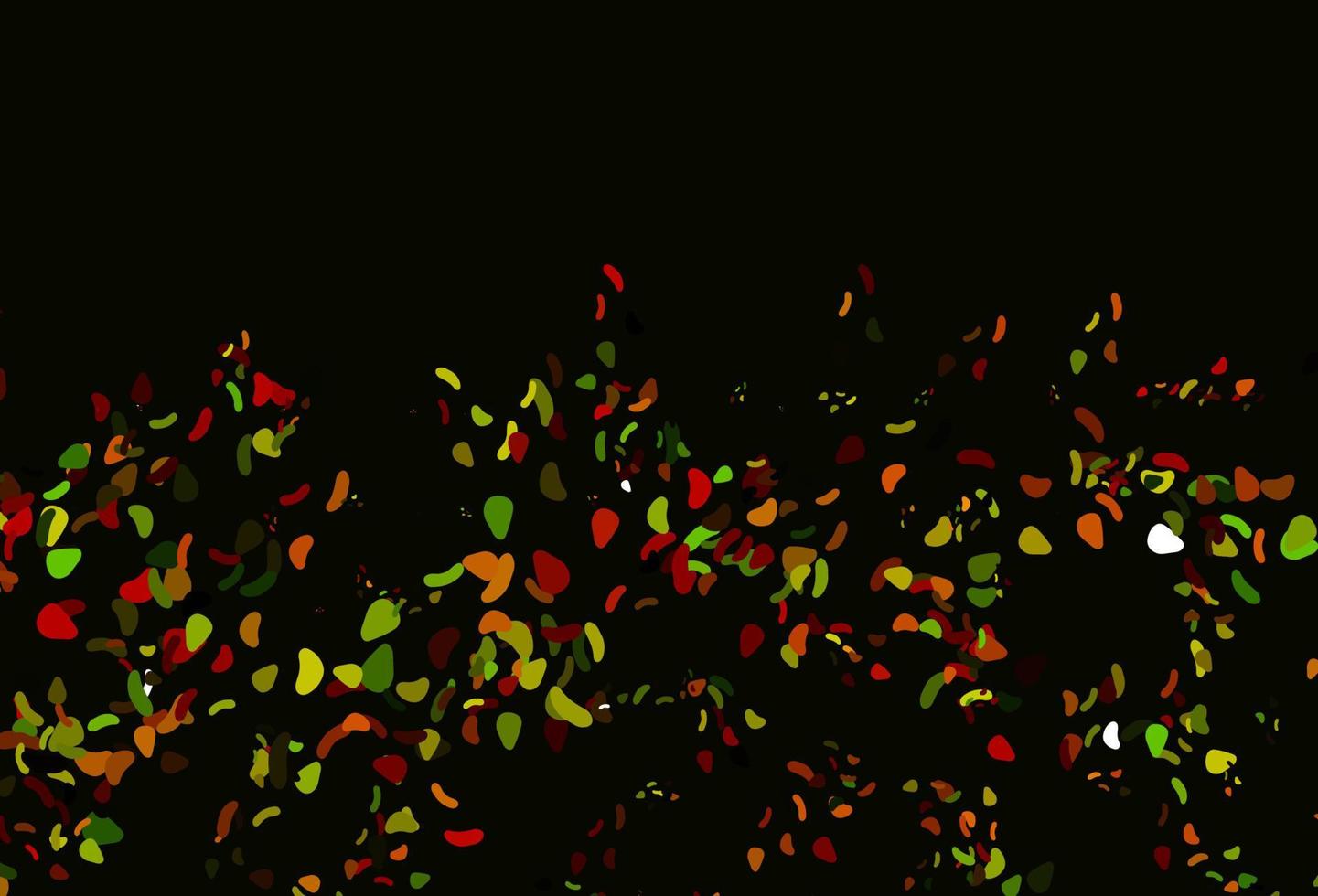 Light Multicolor, Rainbow vector background with abstract forms ...