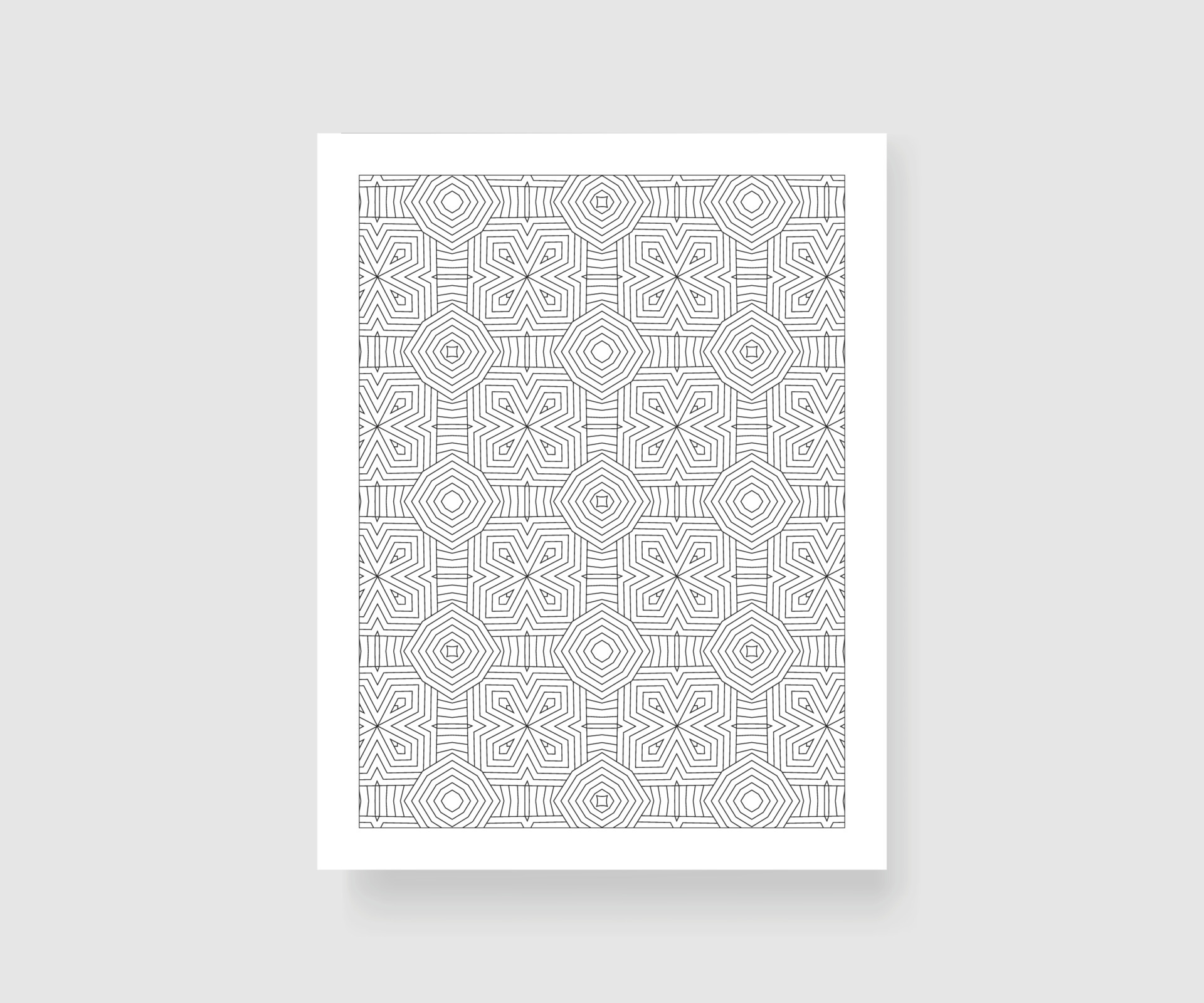 Simple Linear Patterns To Draw