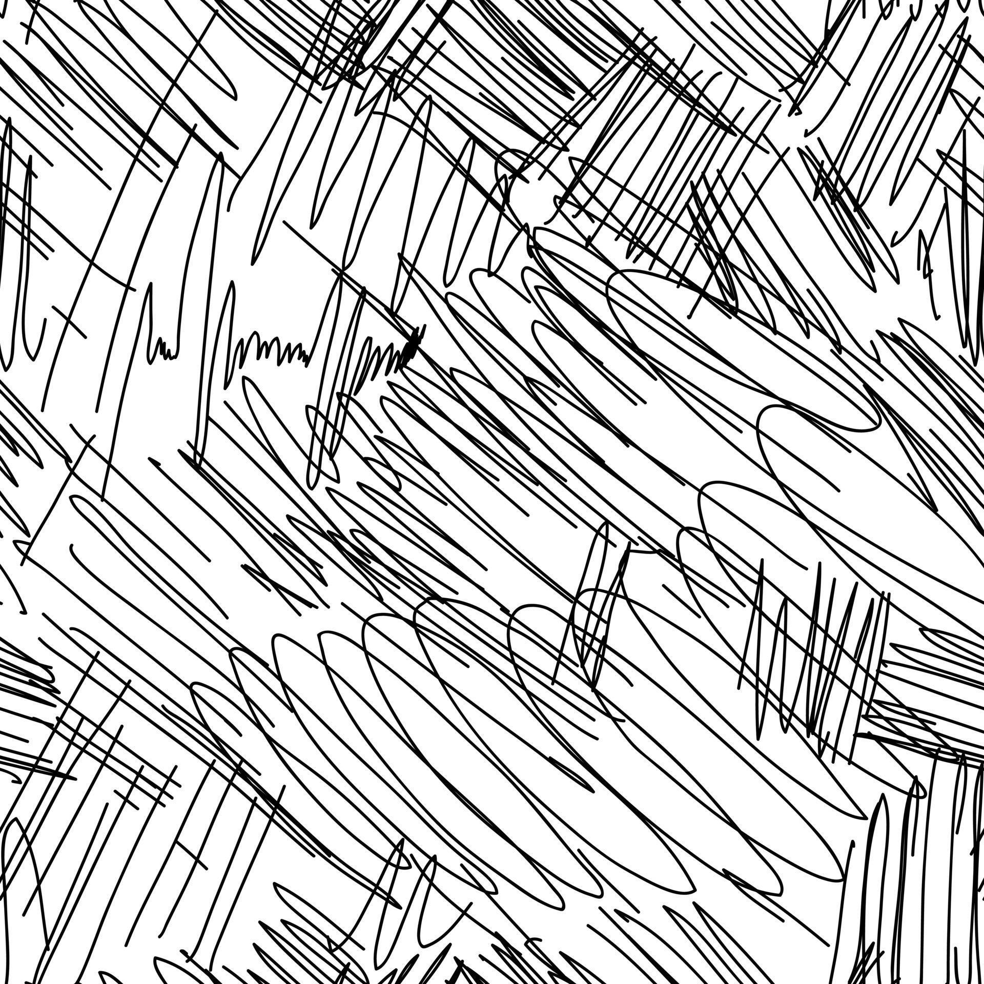 Abstract Scribble Seamless Pattern Intersecting Random Lines Backdrop 5611829 Vector Art At