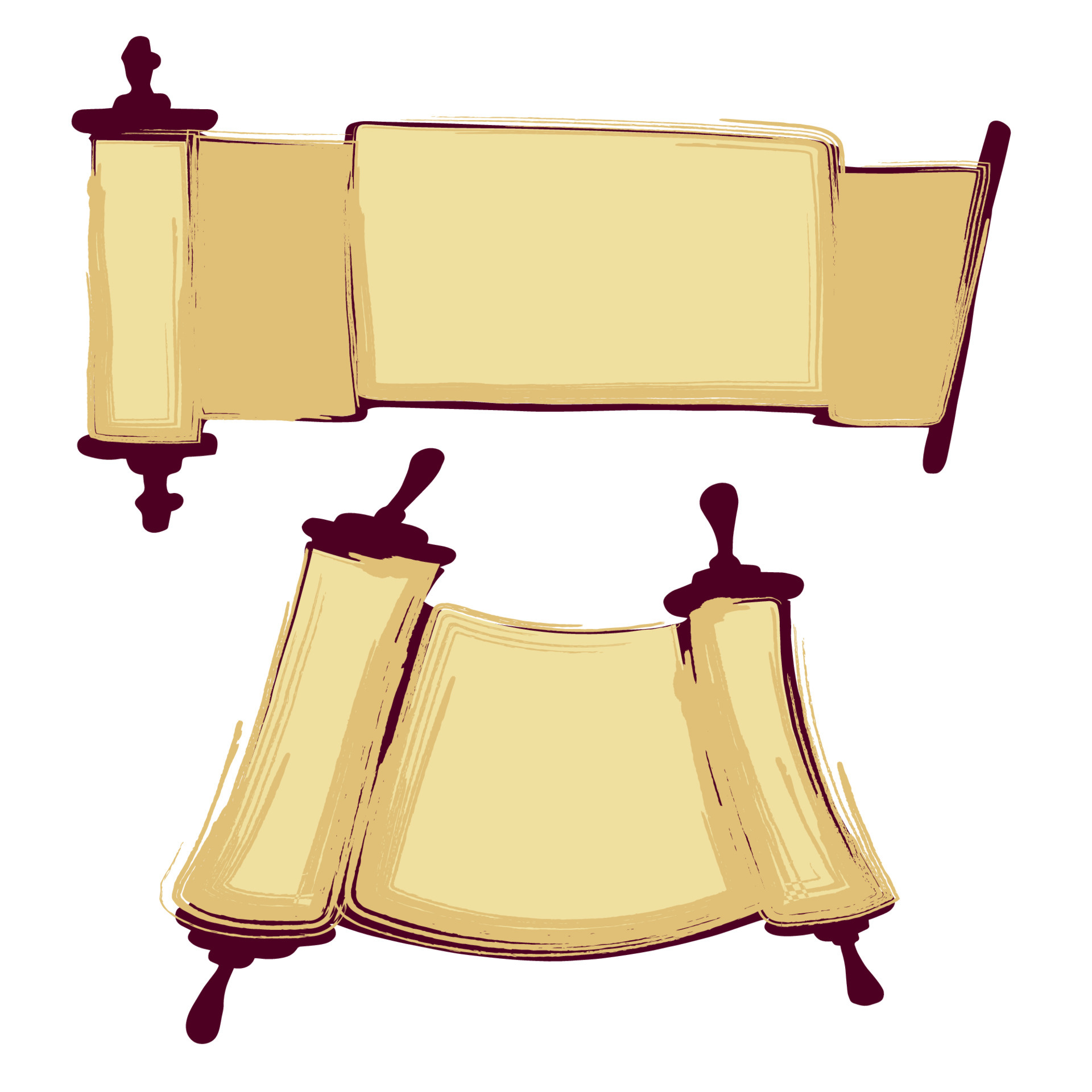 Vector illustration ancient scroll 5617708 Vector Art at Vecteezy