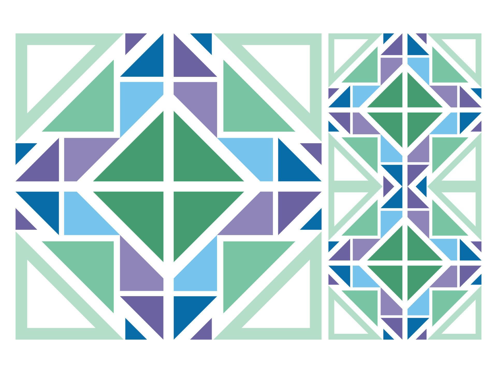 Seamless Pattern Colorful Geometric Abstract Shape Free Vector 5618290 ...