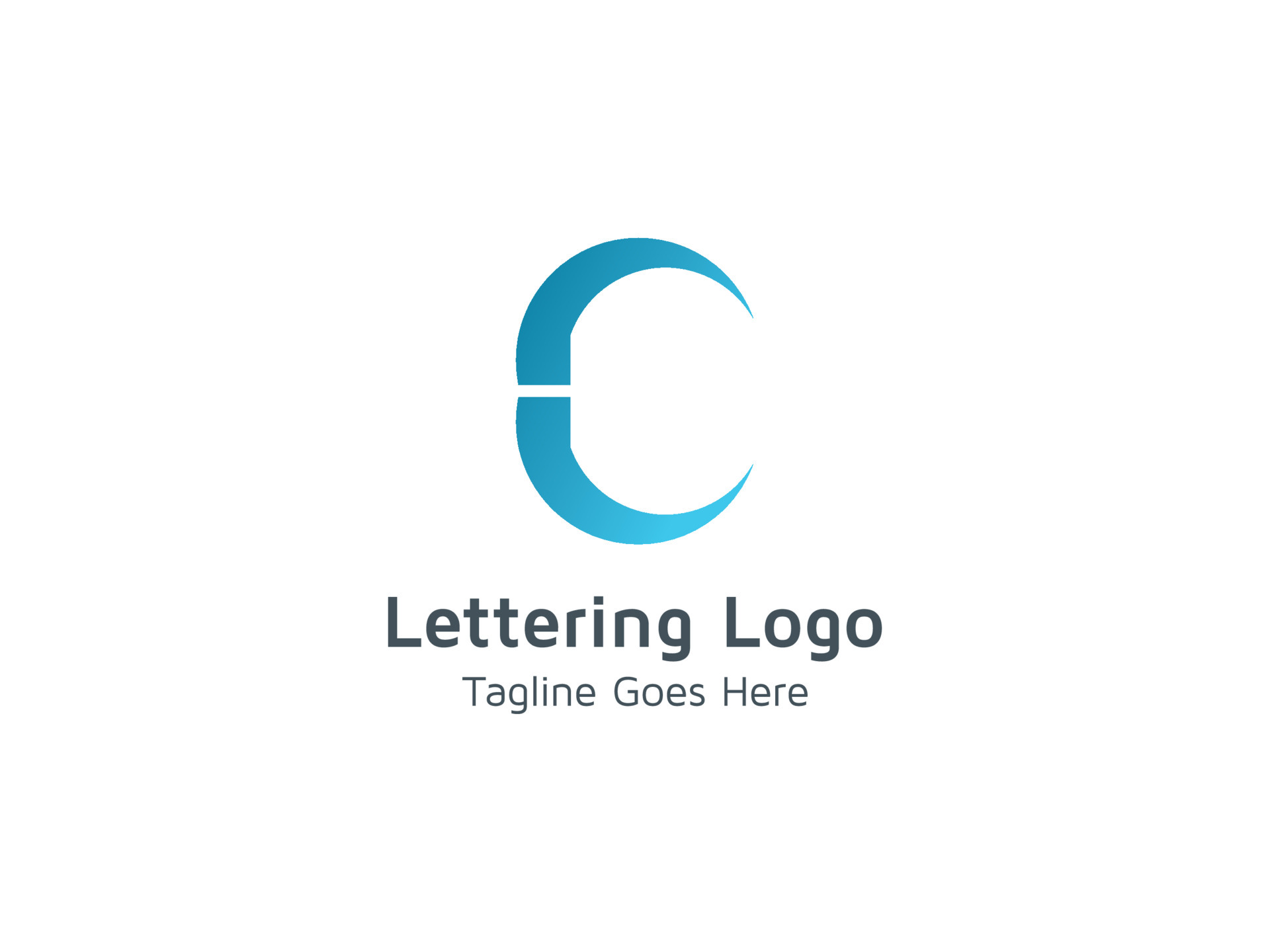 plantilla de diseño de logotipo inicial de letra c creativa vector ...