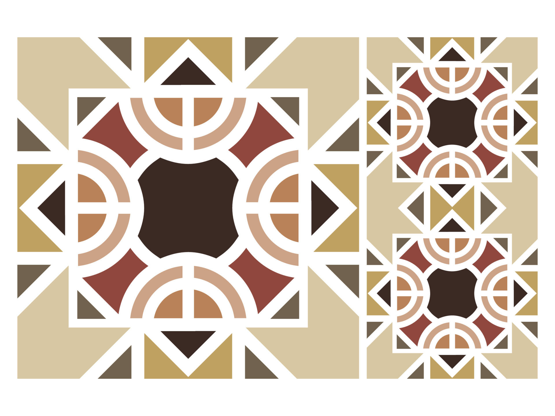 Seamless Pattern Colorful Geometric Abstract Shape Free Vector 5618486 ...