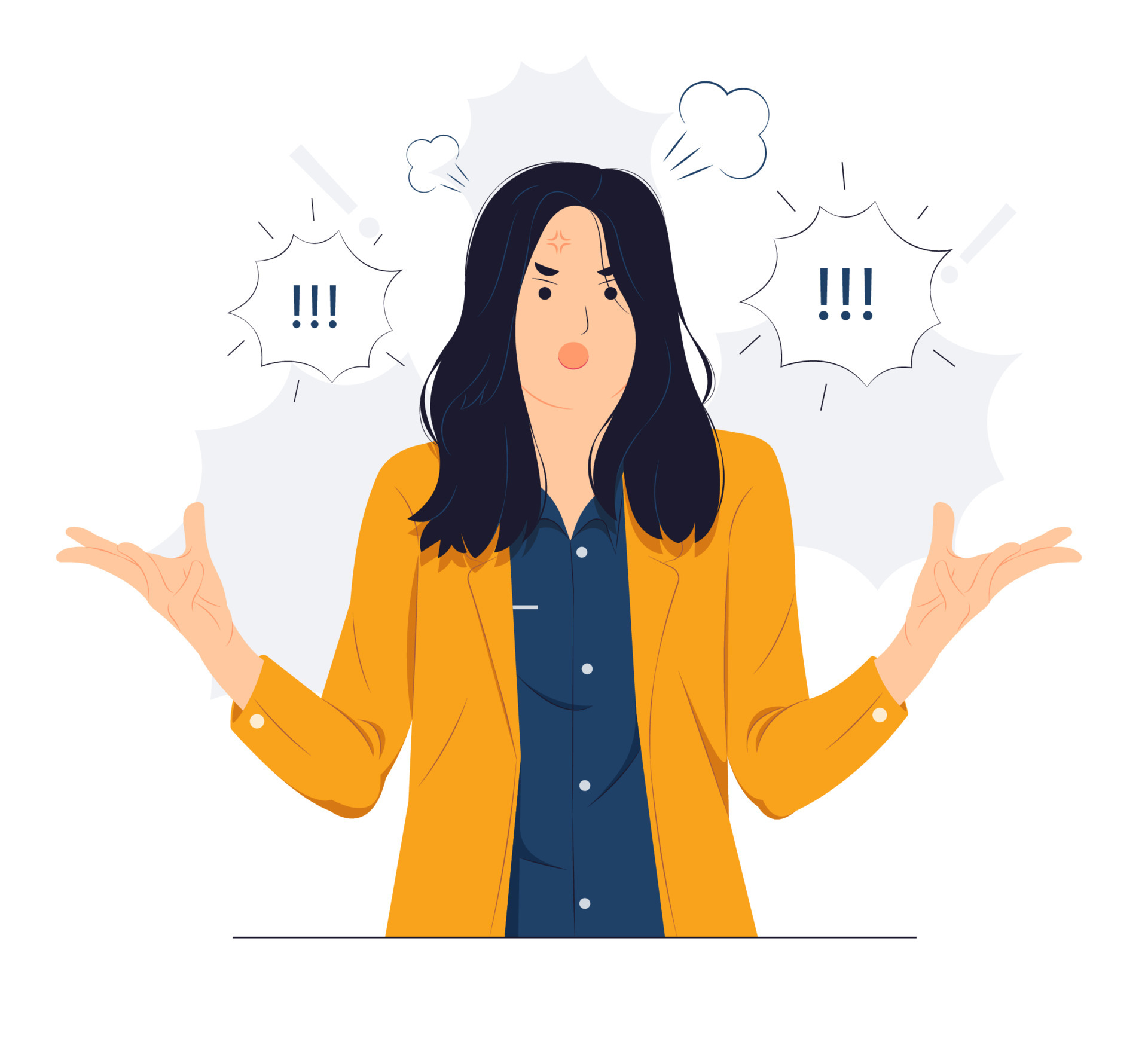 Frustrated Vector Art Icons And Graphics For Free Download