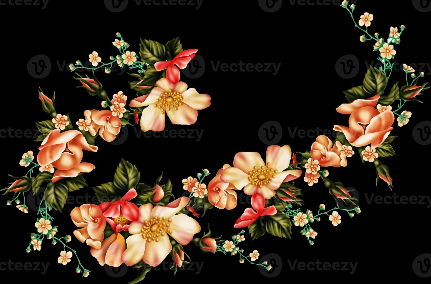 flowers and plants desingn textile floral botanical digital print ... flowers and plants desingn textile floral botanical digital print ...