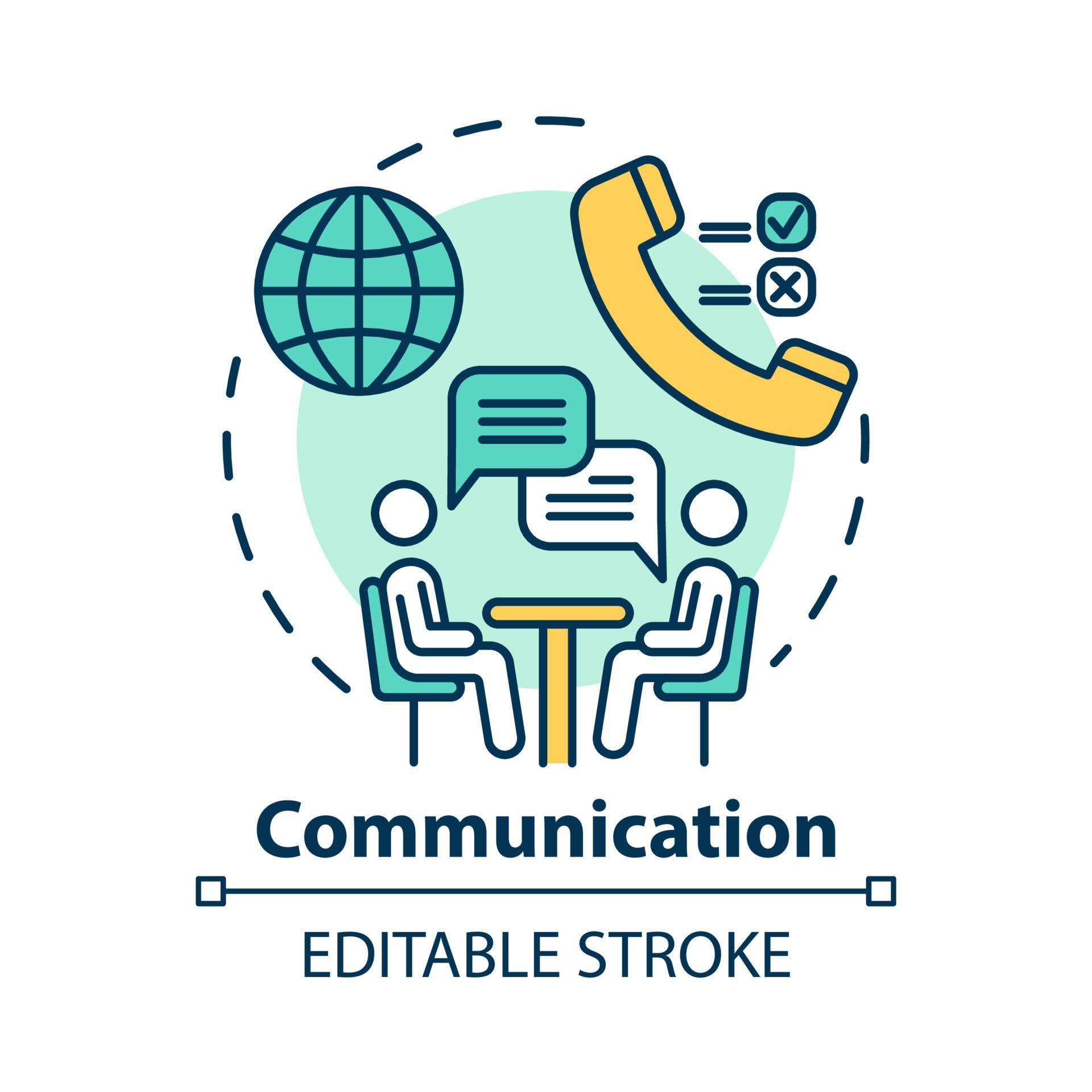 Communication concept icon. Dialogue. Professional conversation ... Communication concept icon. Dialogue. Professional conversation ...