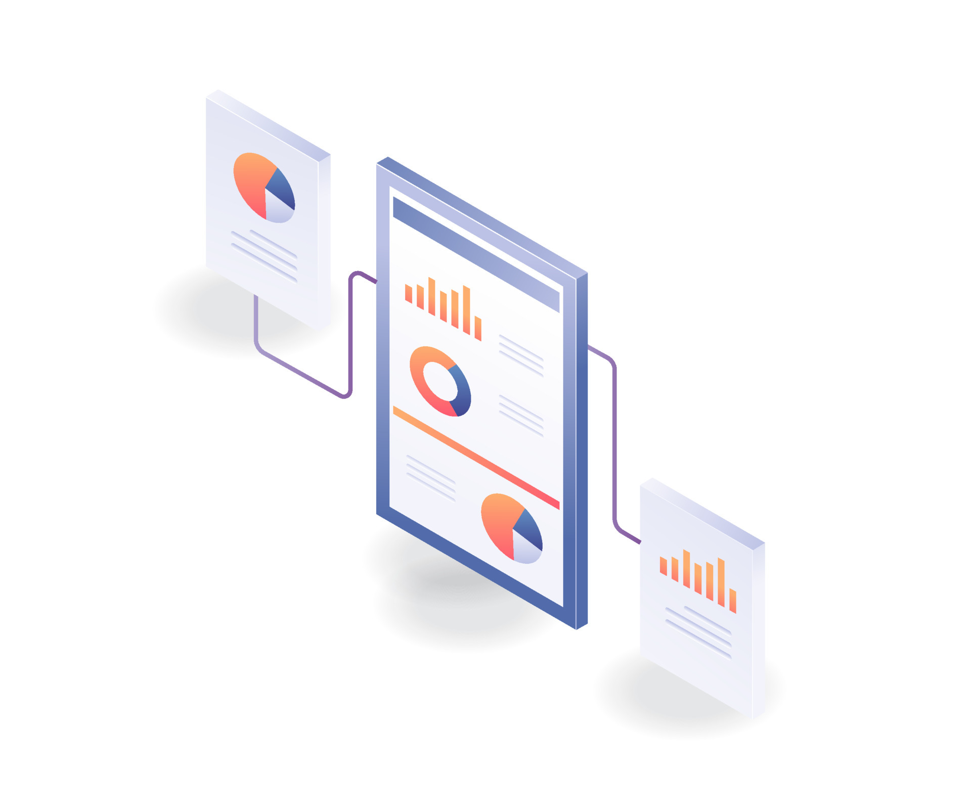 Network Analysis Data 5647902 Vector Art At Vecteezy