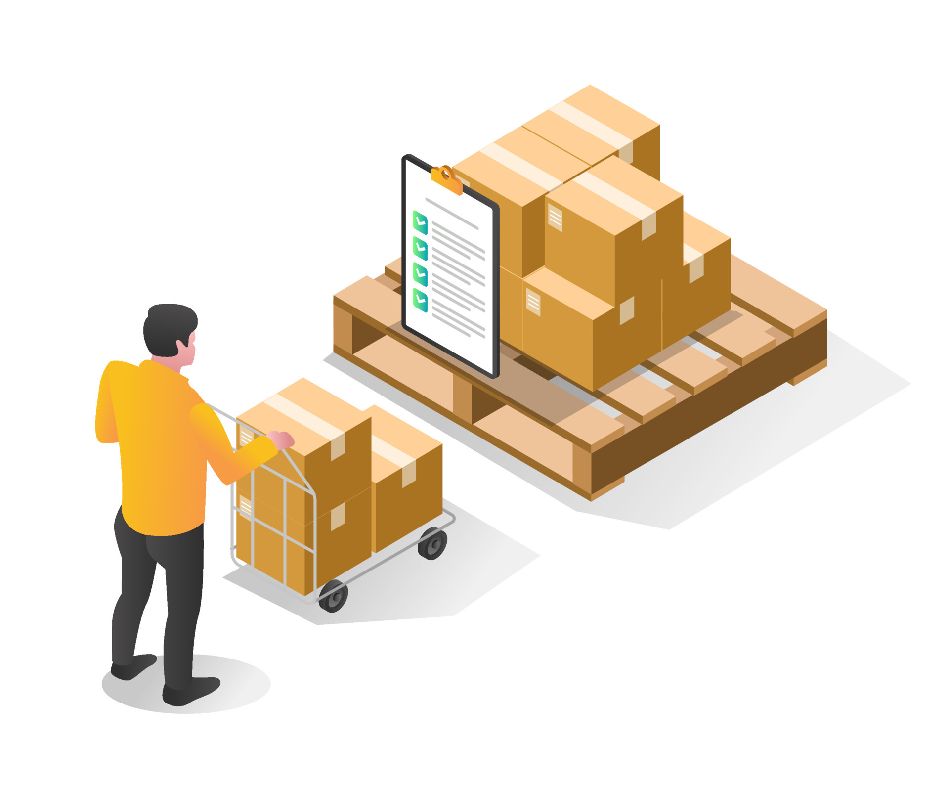 Warehouse Inventory Vector Art, Icons, and Graphics for Free Download