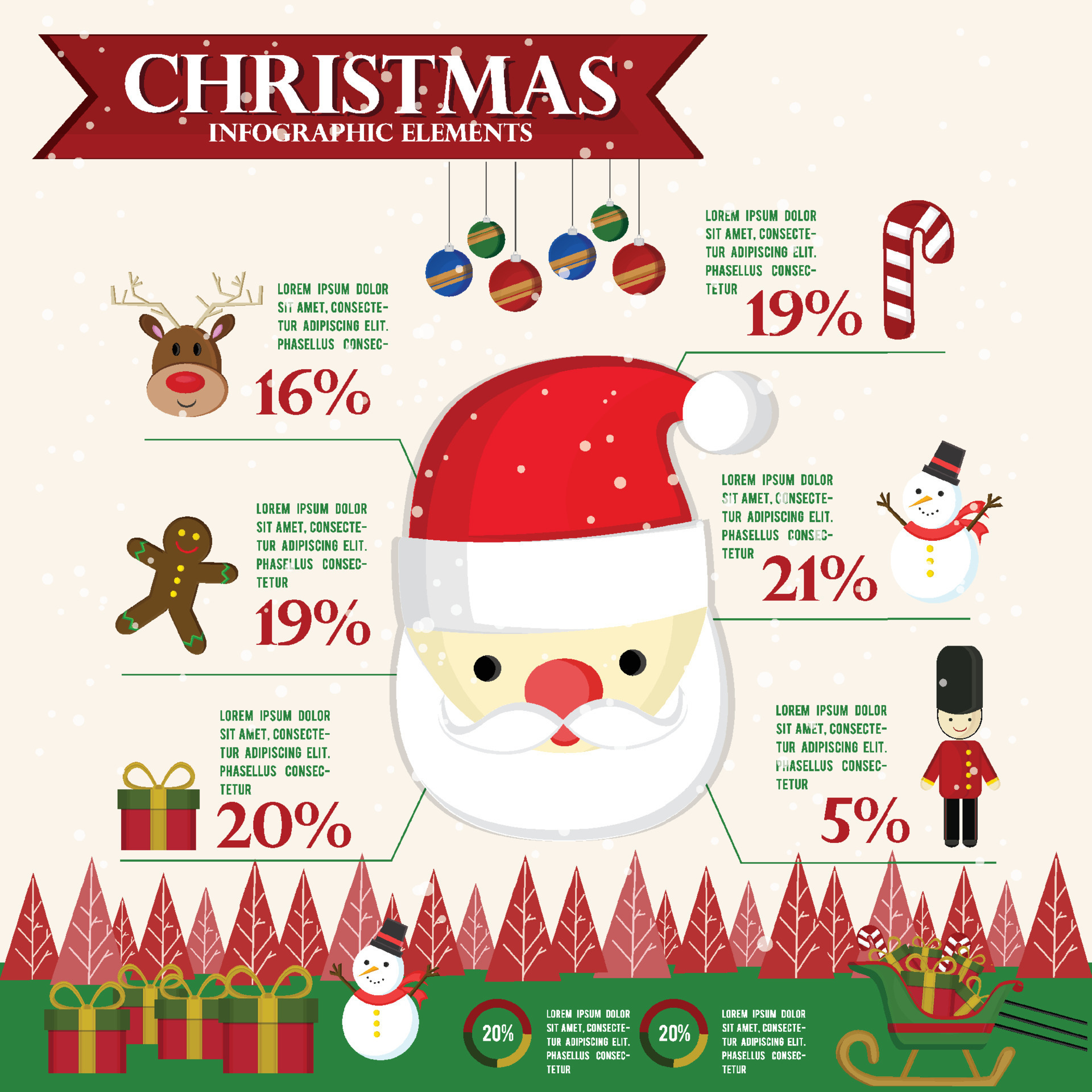 Infographic Xmas
